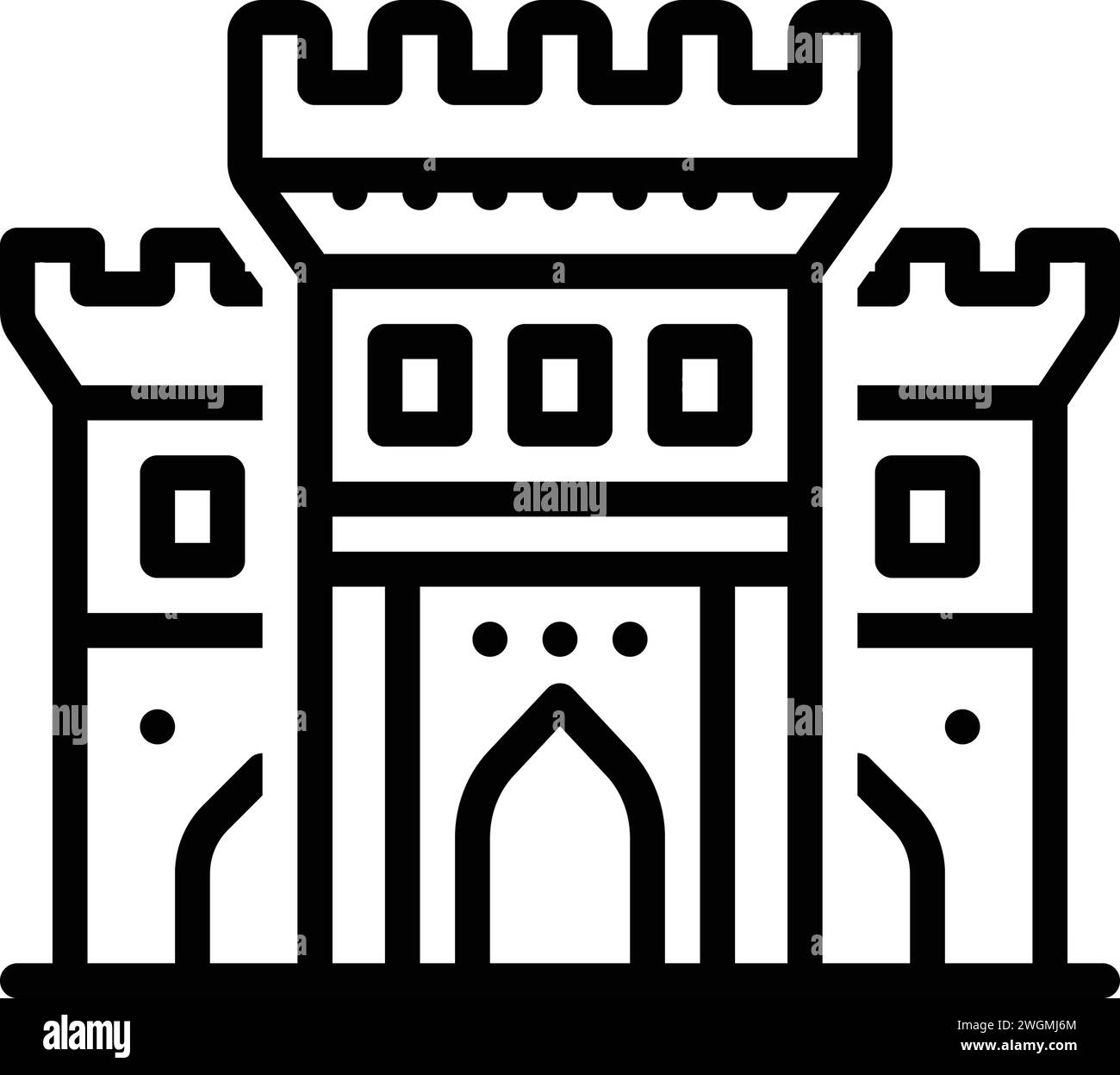 Icon for andale; temple Stock Vector Image & Art - Alamy