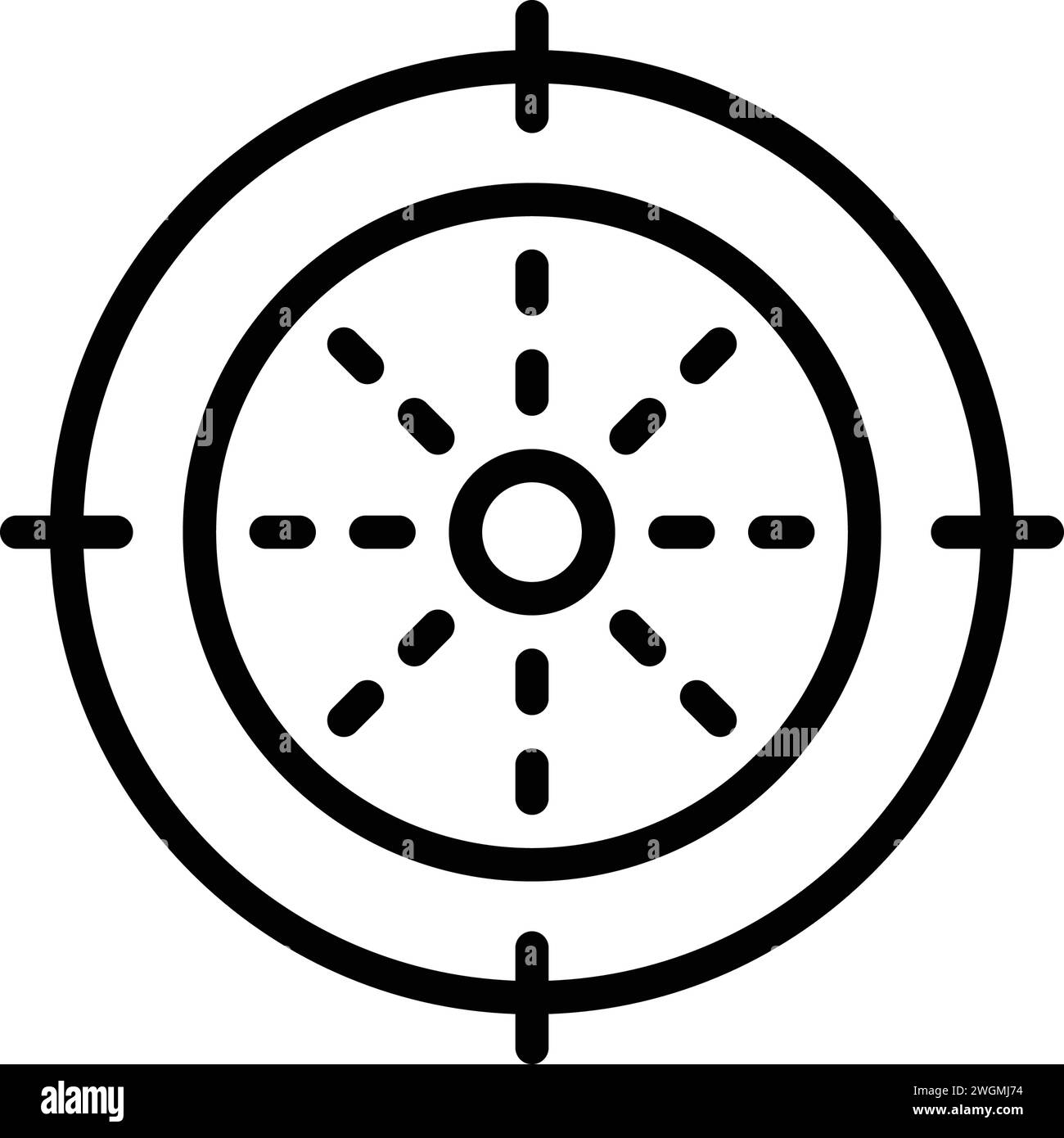 The center of attention Black and White Stock Photos & Images - Alamy