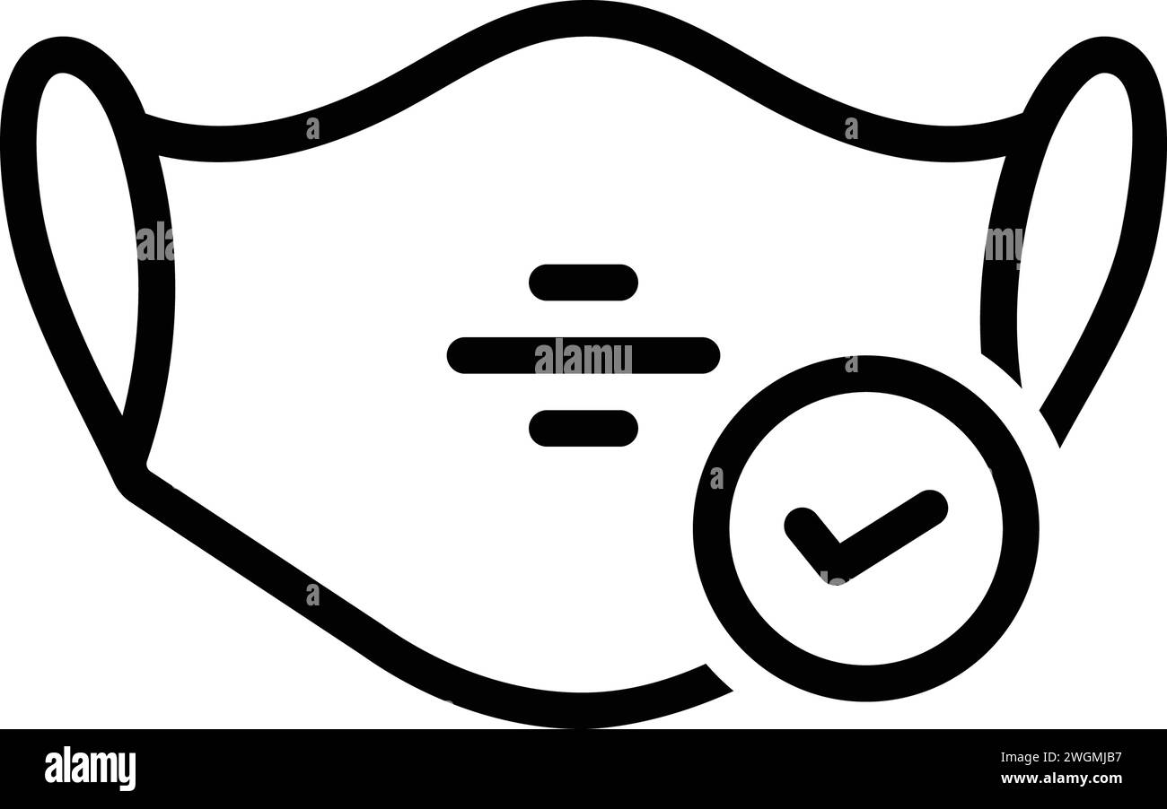 Icon for must; mask Stock Vector Image & Art - Alamy