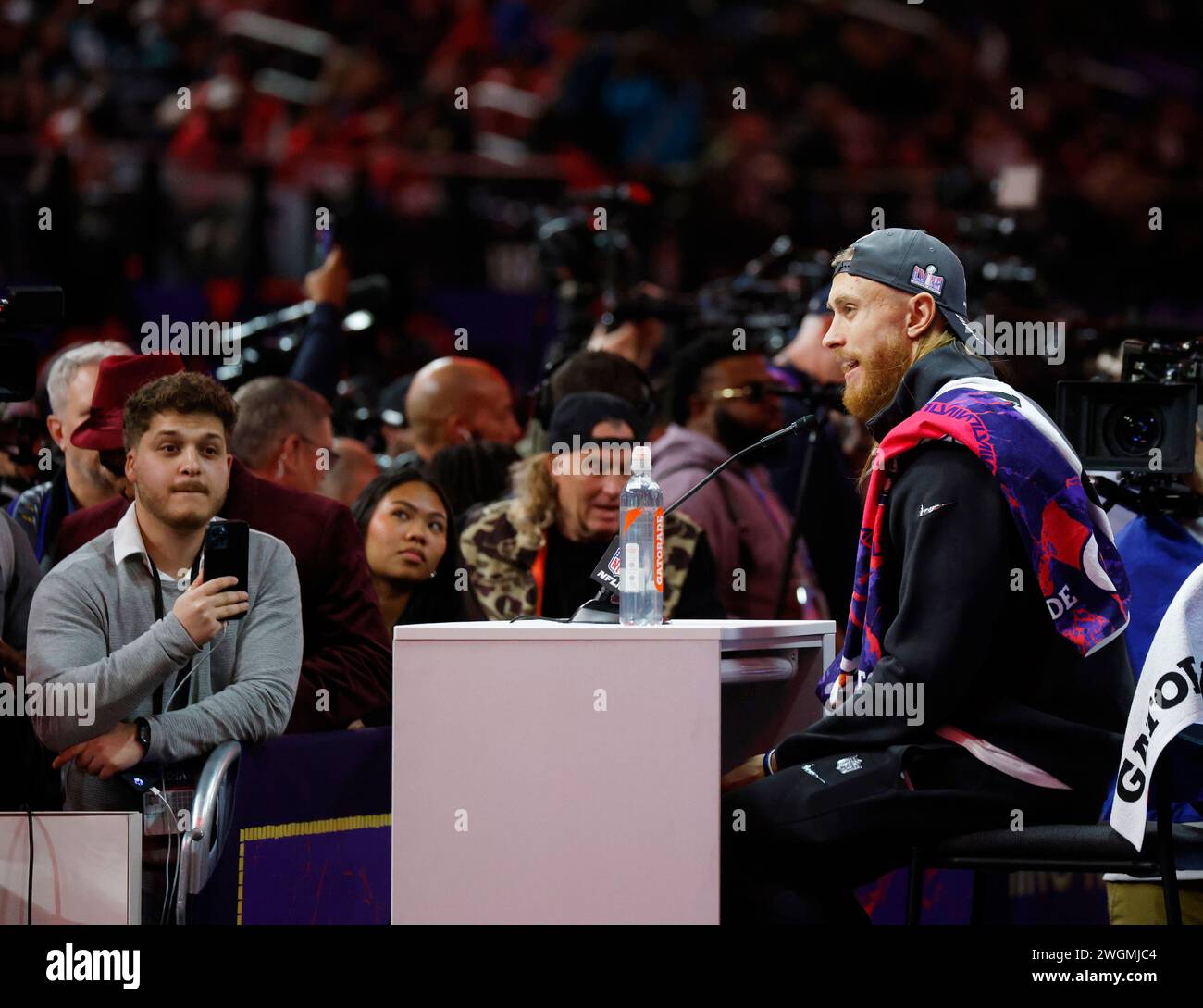 Las Vegas, United States. 05th Feb, 2024. San Francisco 49ers George ...