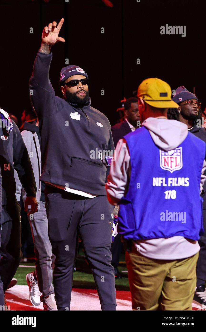 February 05, 2024: San Francisco 49ers offensive lineman Trent Williams ...