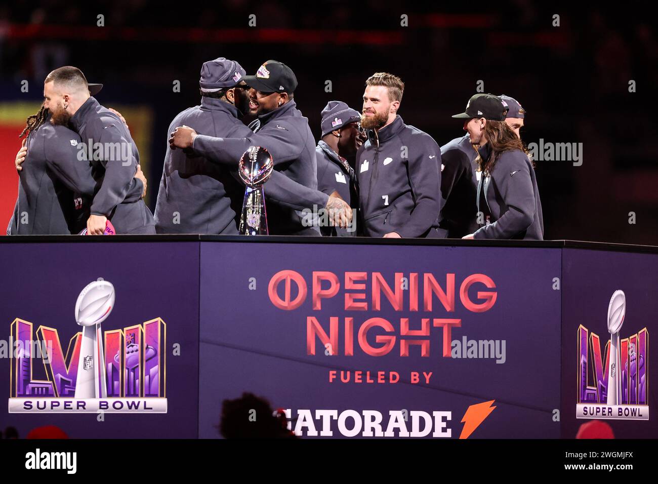 Super bowl 2024 players hi-res stock photography and images - Alamy