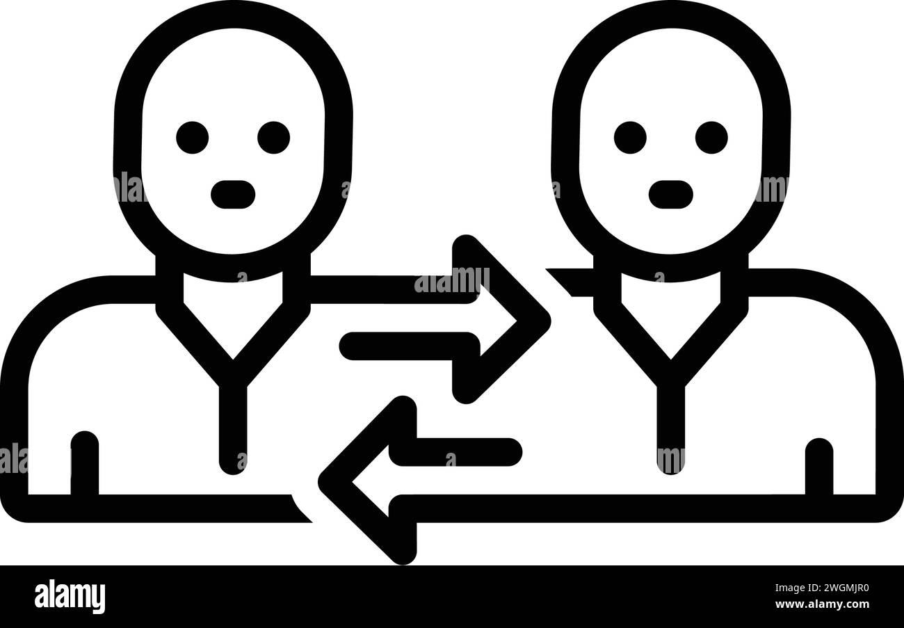Icon for interact,people Stock Vector Image & Art - Alamy