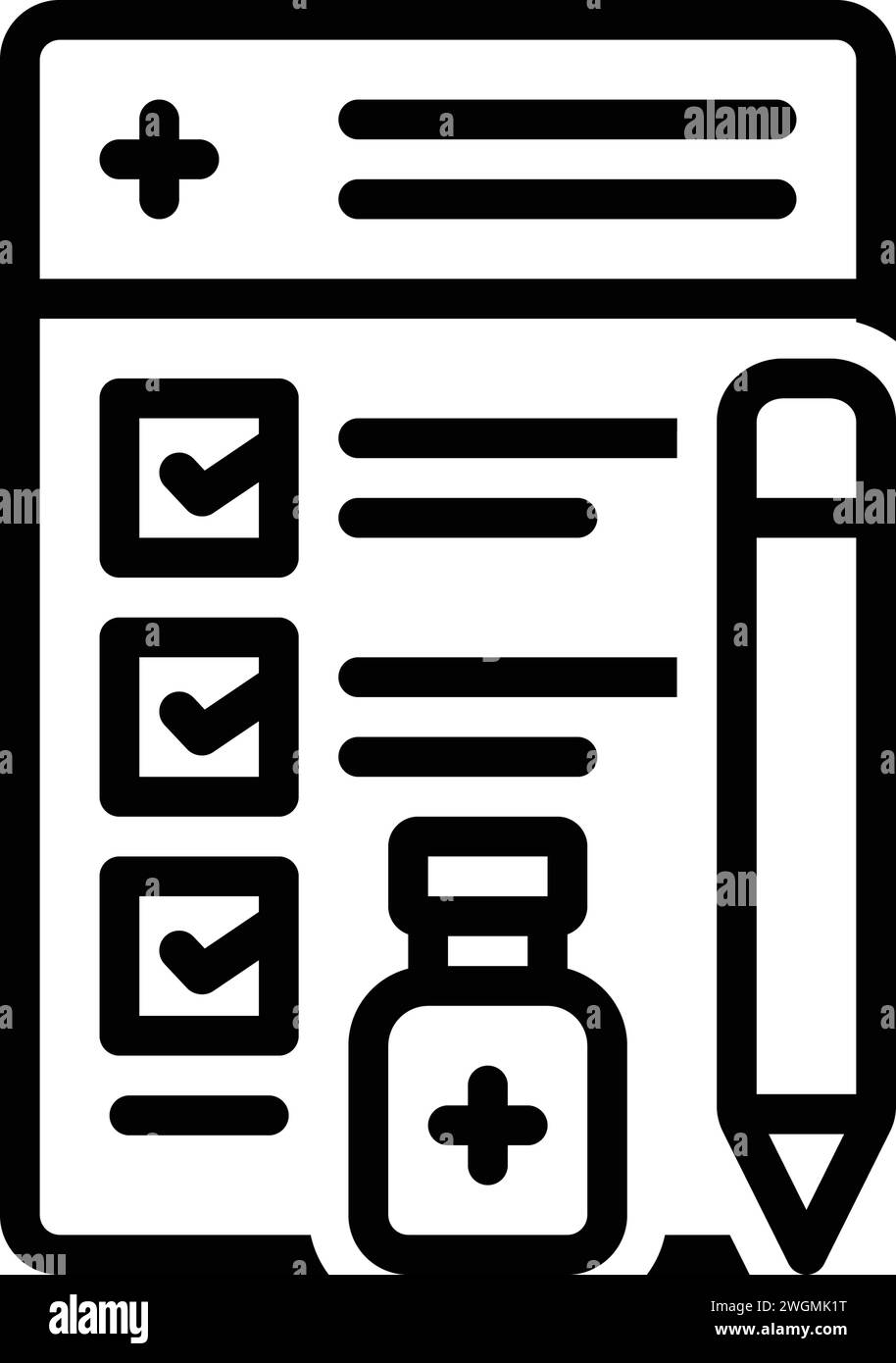 Icon for claim,receipt,approved Stock Vector Image & Art - Alamy