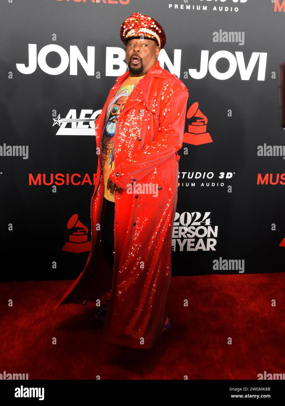 Los Angeles, California, USA 2nd February 2024 Singer George Clinton ...