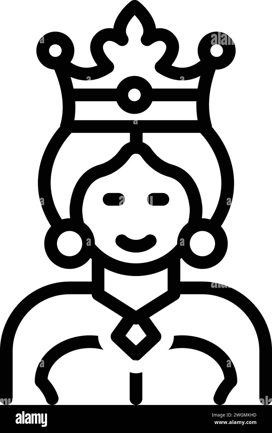 Icon for queens,monarch Stock Vector Image & Art - Alamy