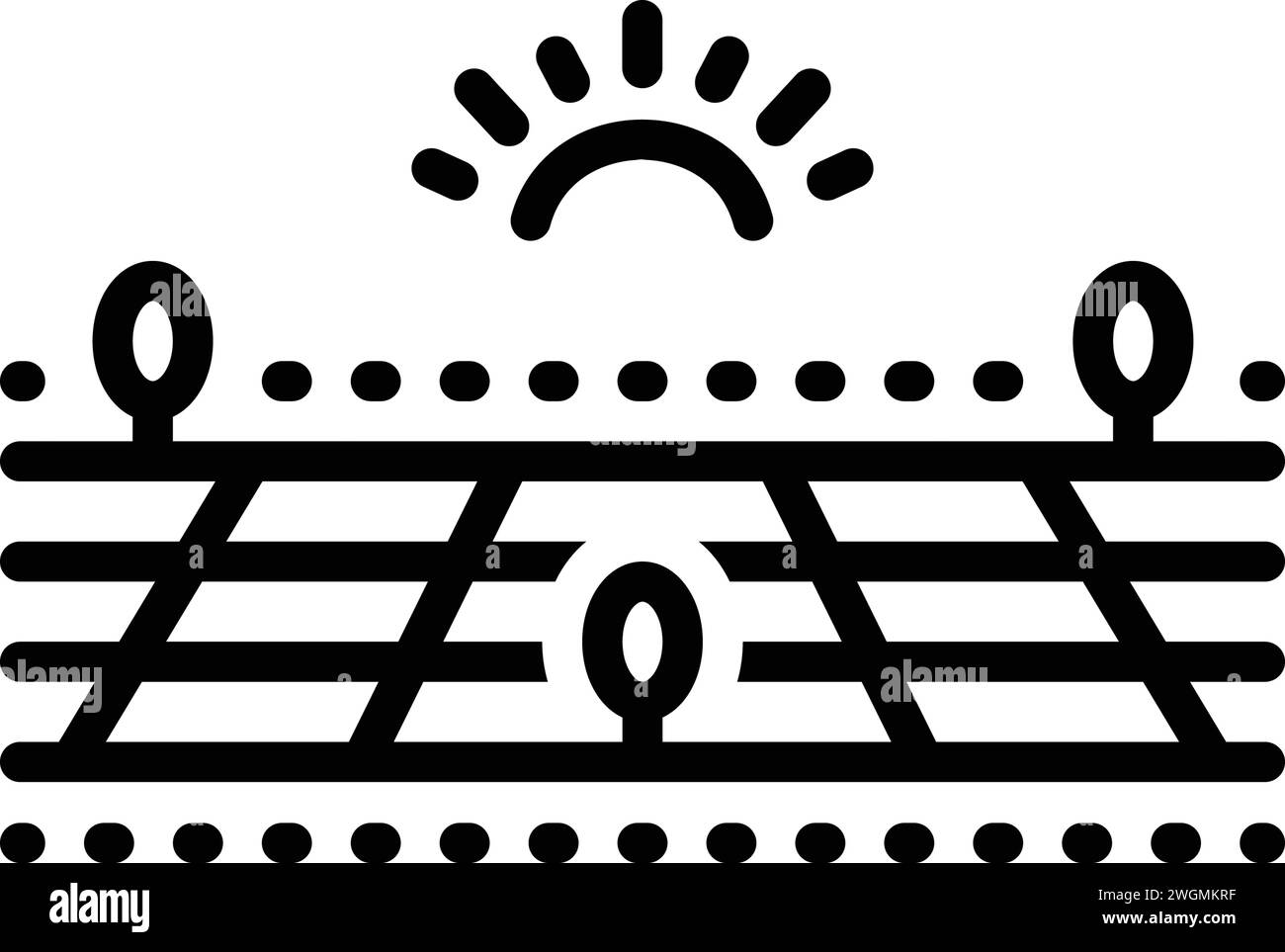 Open land icon Cut Out Stock Images & Pictures - Alamy