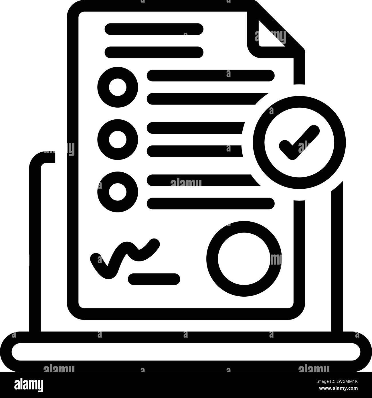 Permit approval Cut Out Stock Images & Pictures - Alamy