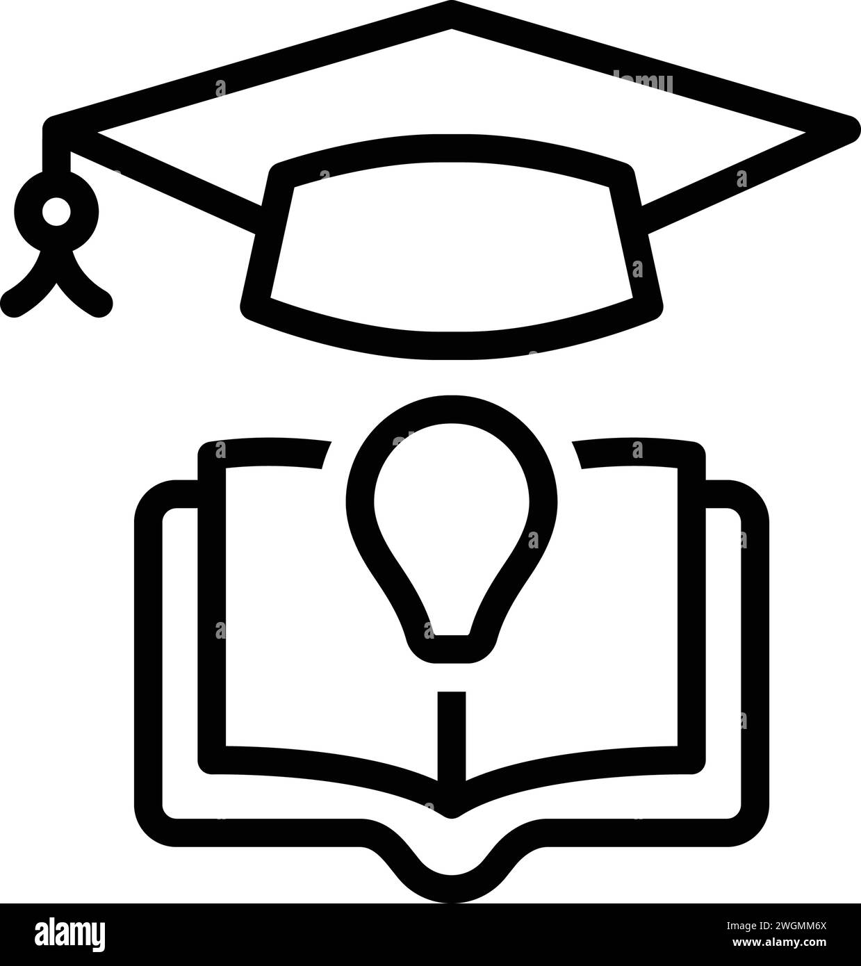 Academic cap Stock Vector Images - Alamy