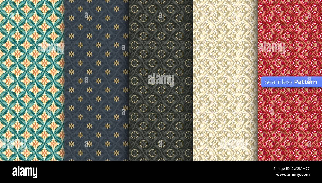 Abstract circle geometric pattern. rainbow background. contemporary art ...