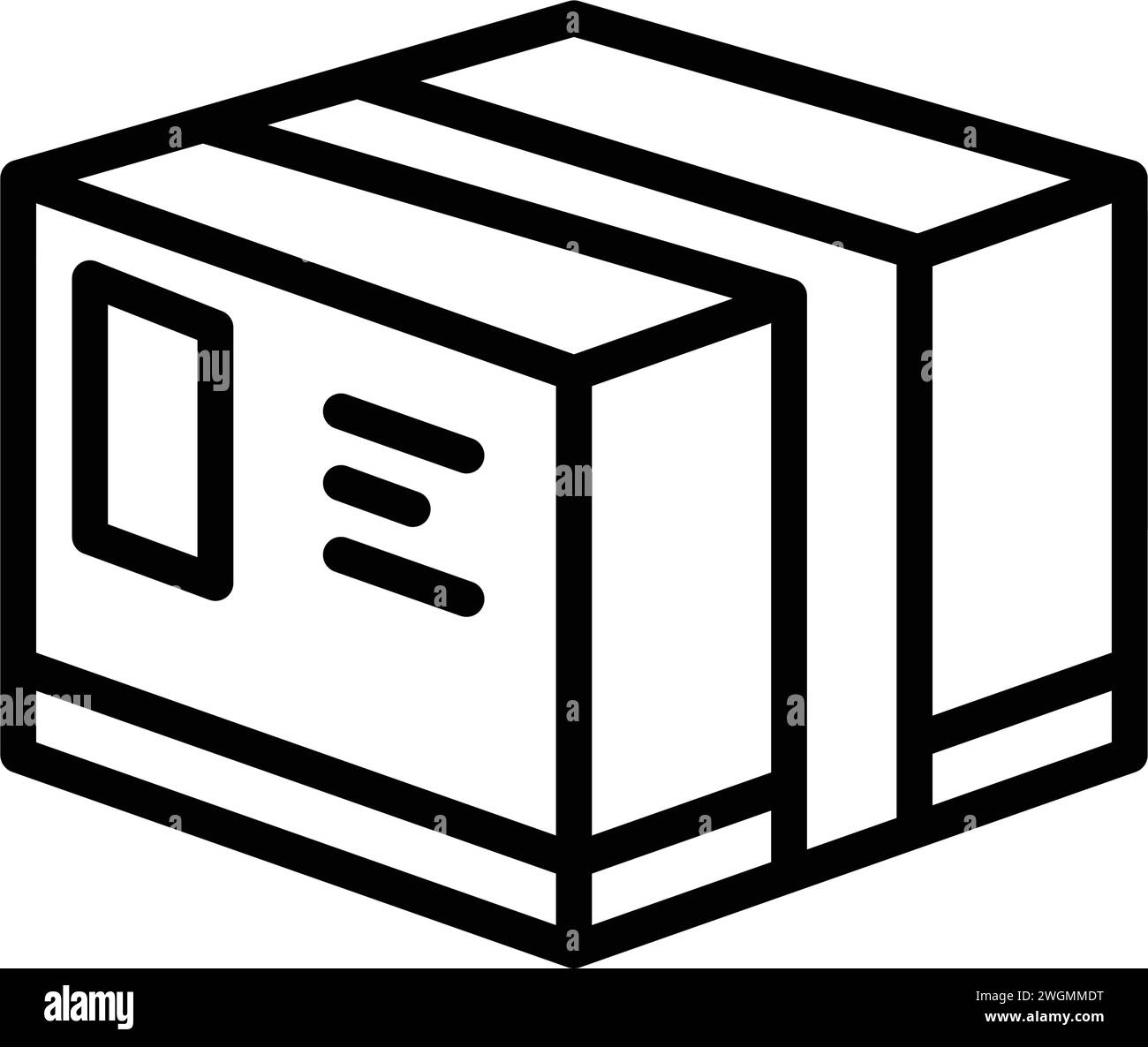 Box product Stock Vector Images - Alamy
