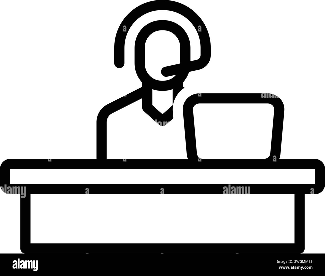 Icon for operators,operative Stock Vector Image & Art - Alamy