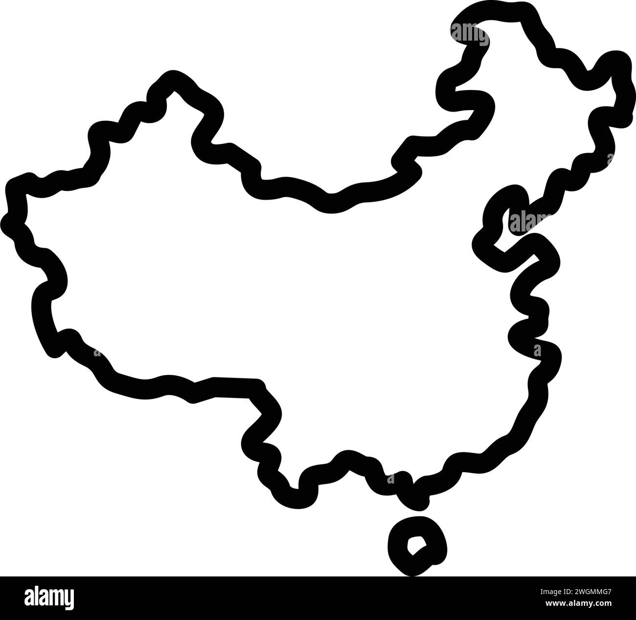 Icon for china,map Stock Vector Image & Art - Alamy