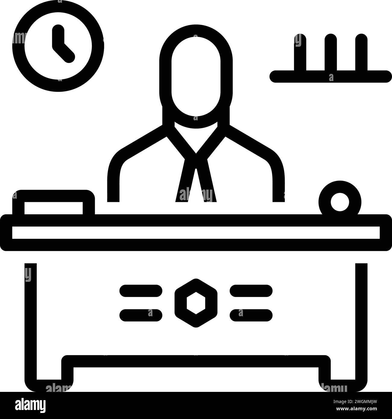 Principal office Cut Out Stock Images & Pictures - Alamy