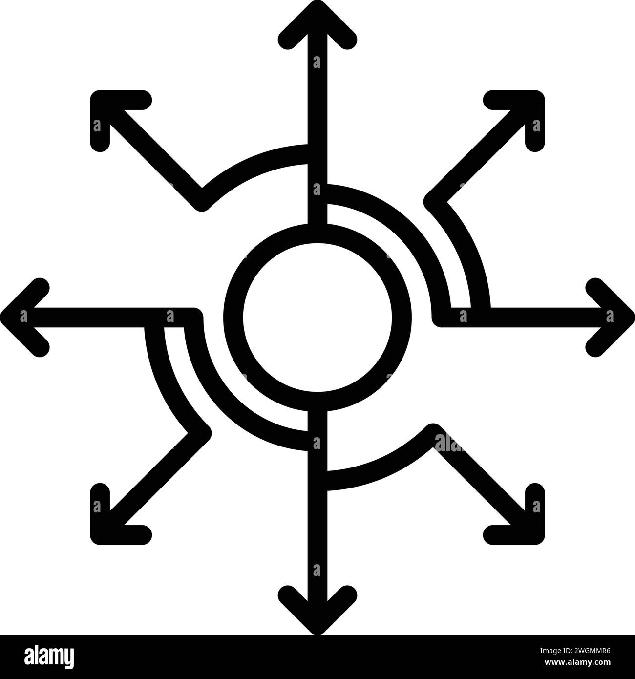 Expand circle hi-res stock photography and images - Alamy