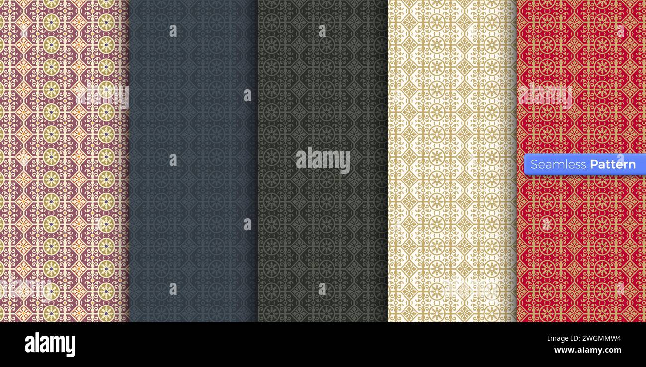 Chinese japanese style geometric pattern. colors background ...