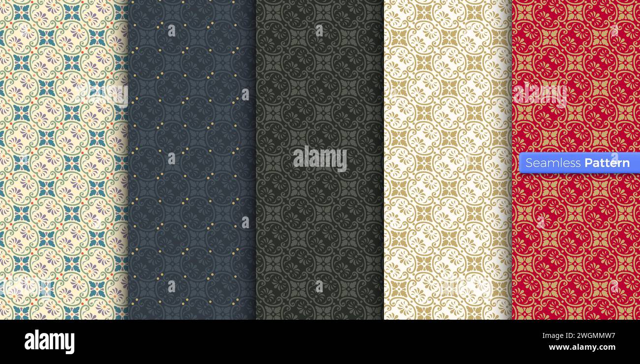 Abstract circle geometric pattern. rainbow background. contemporary art ...