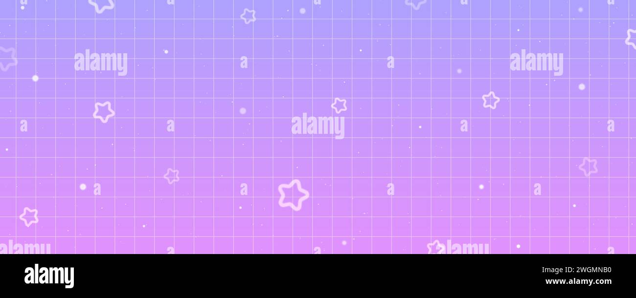 Checkered gradient background with stars. Pastel holographic kawaii ...