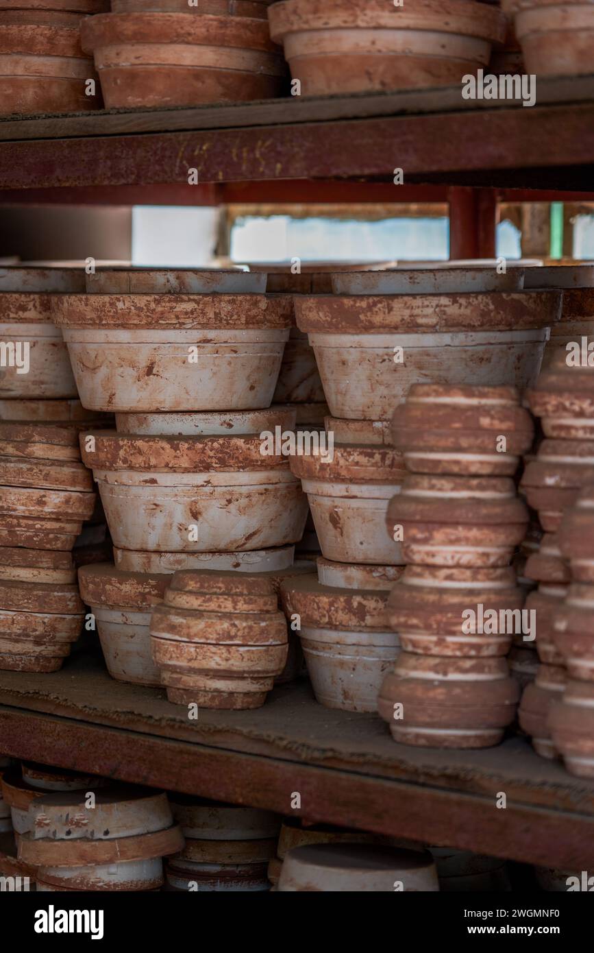 Empty pottery workshop clay tools hi-res stock photography and images ...
