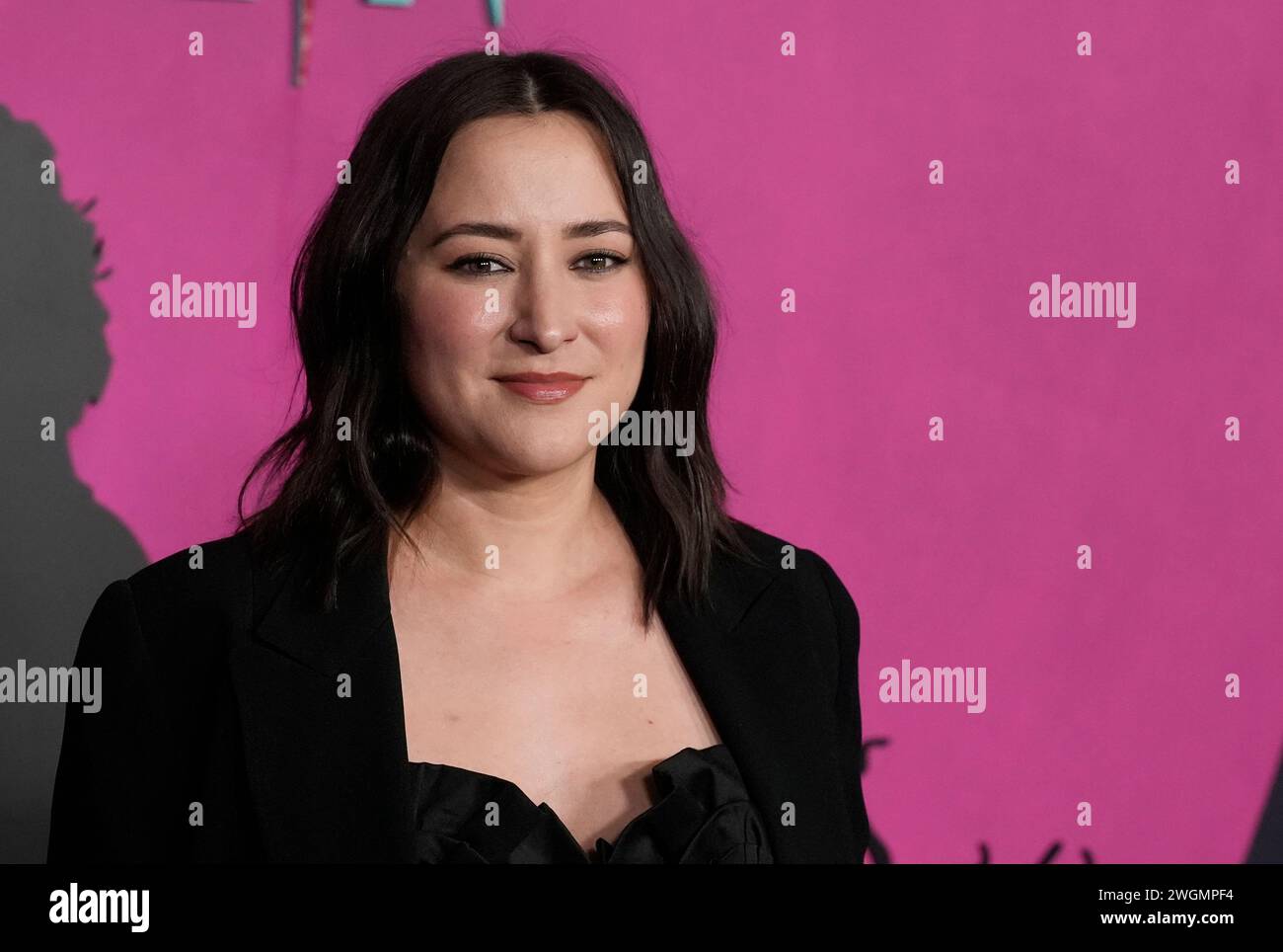 Zelda Williams, director of "Lisa Frankenstein," poses at the premiere ...