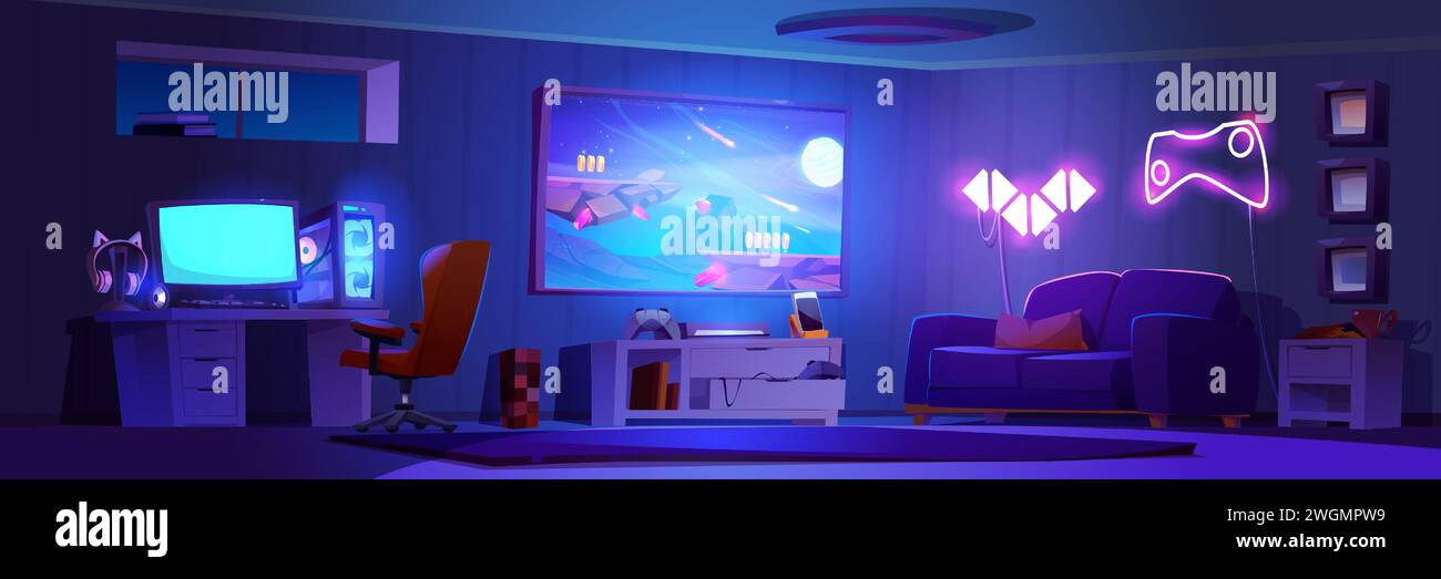 Cartoon computer hi-res stock photography and images - Alamy