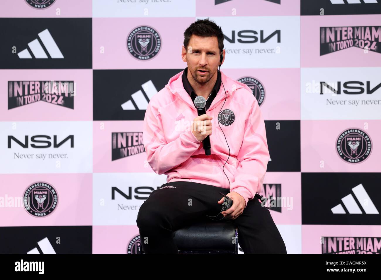 Tokyo, Japan. 6th Feb, 2024. the friendly football match against Vissel ...