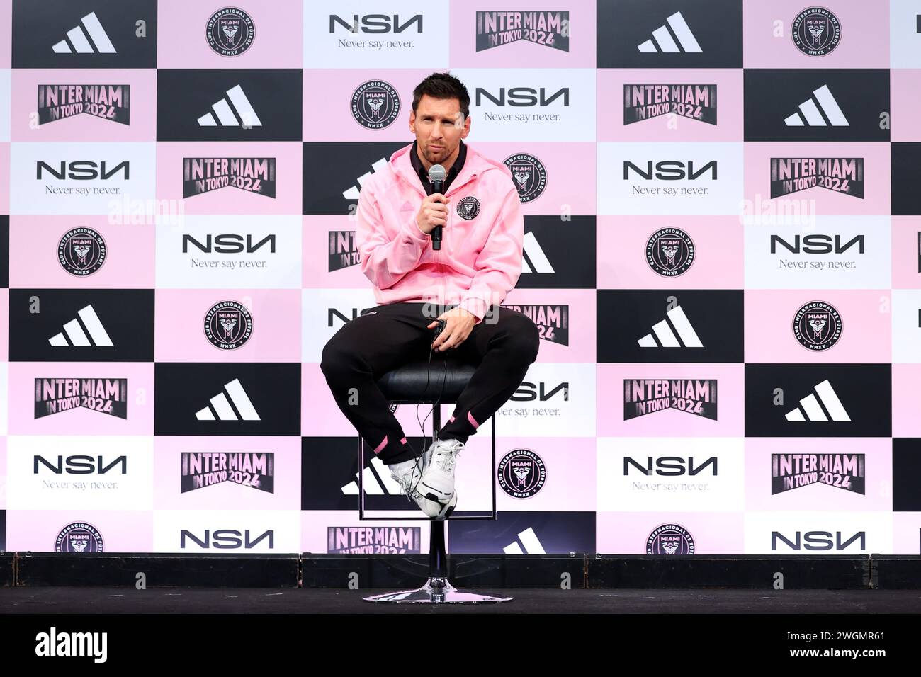 Tokyo, Japan. 6th Feb, 2024. the friendly football match against Vissel ...