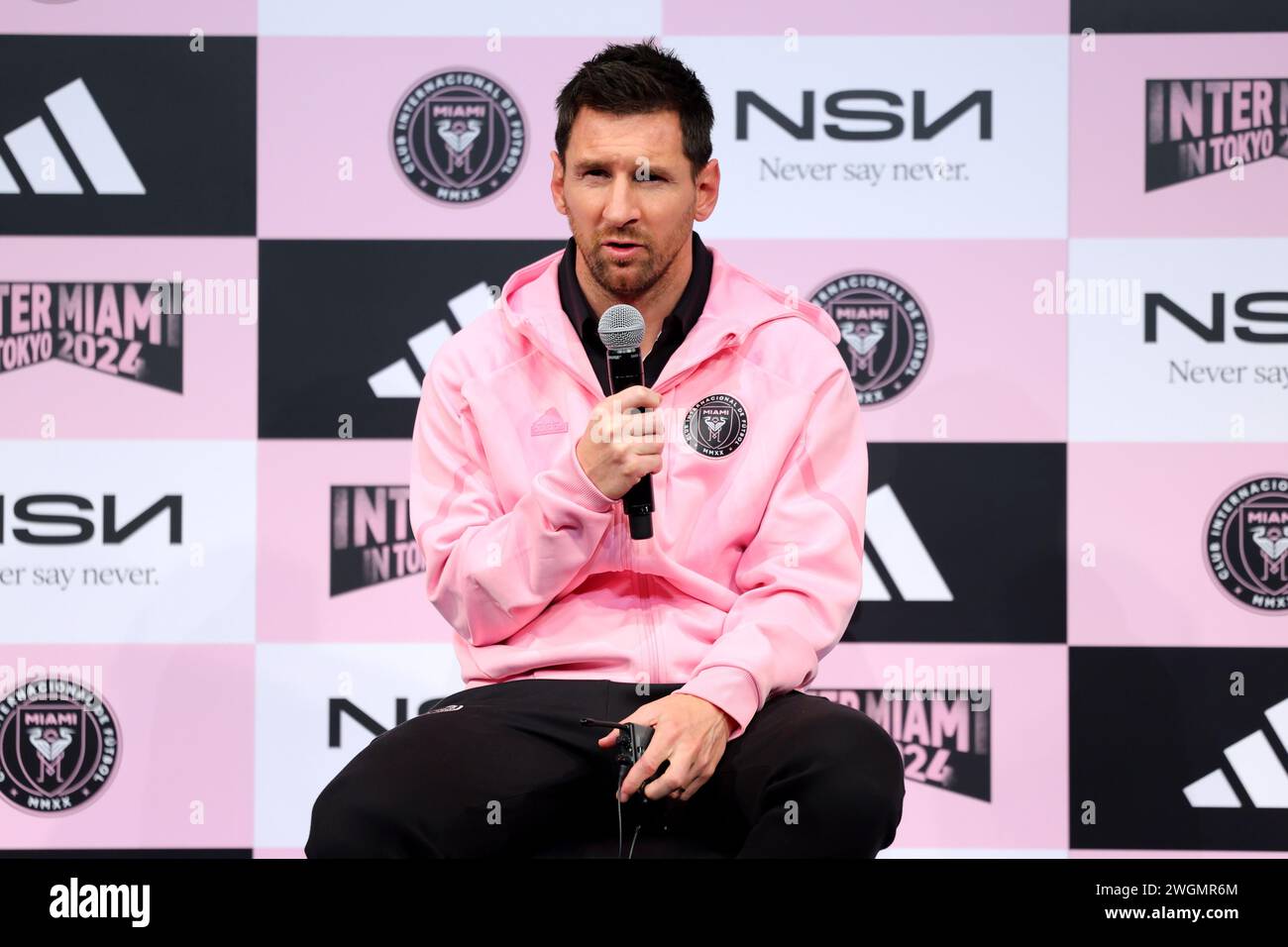 Tokyo, Japan. 6th Feb, 2024. the friendly football match against Vissel ...