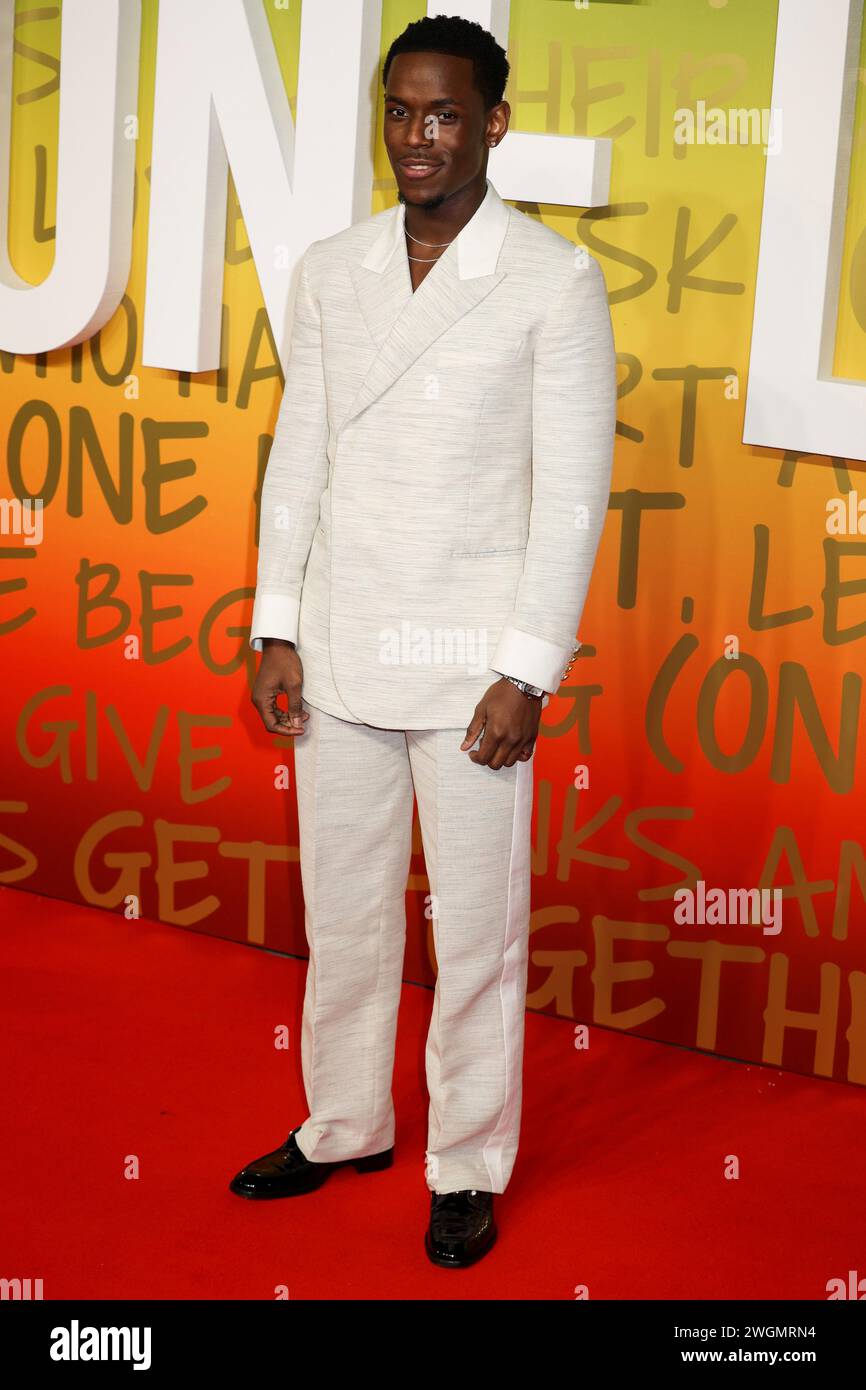 London, UK. 30th Jan, 2024. Michael Ward attends the UK Premiere of ...