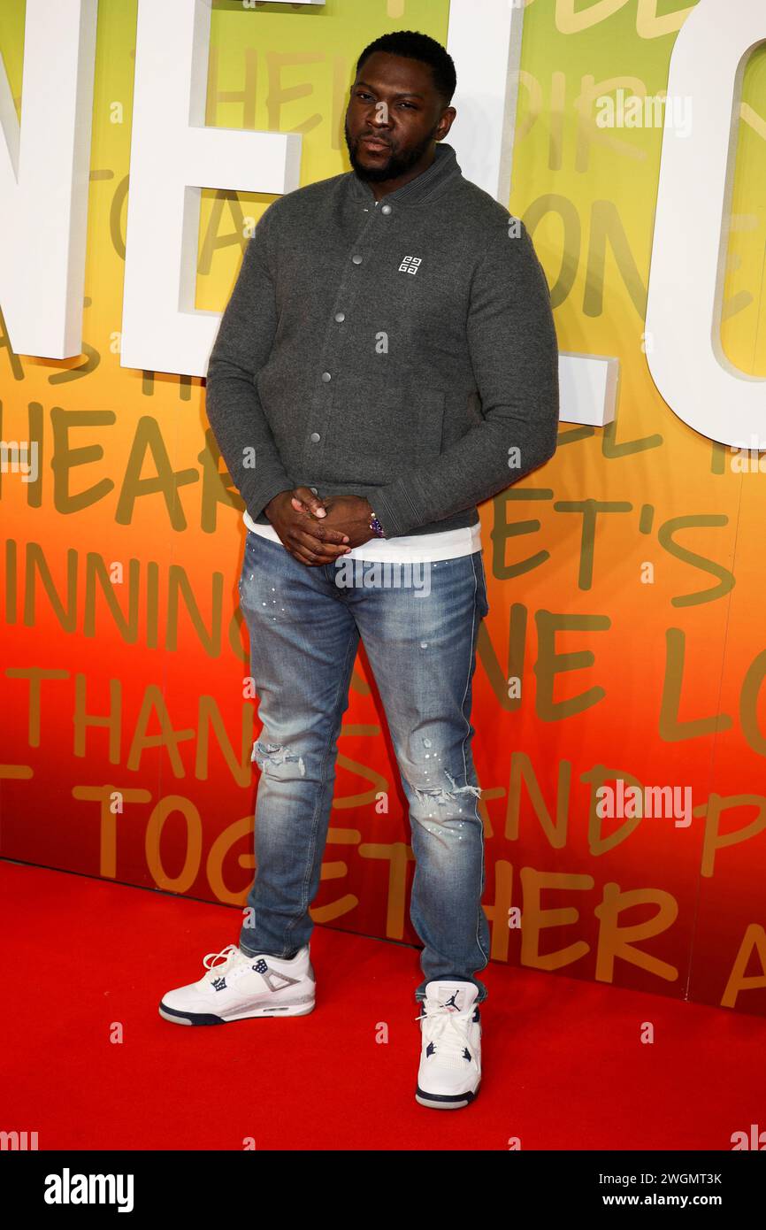 London, UK. 30th Jan, 2024. Rapman attends the UK Premiere of "Bob ...