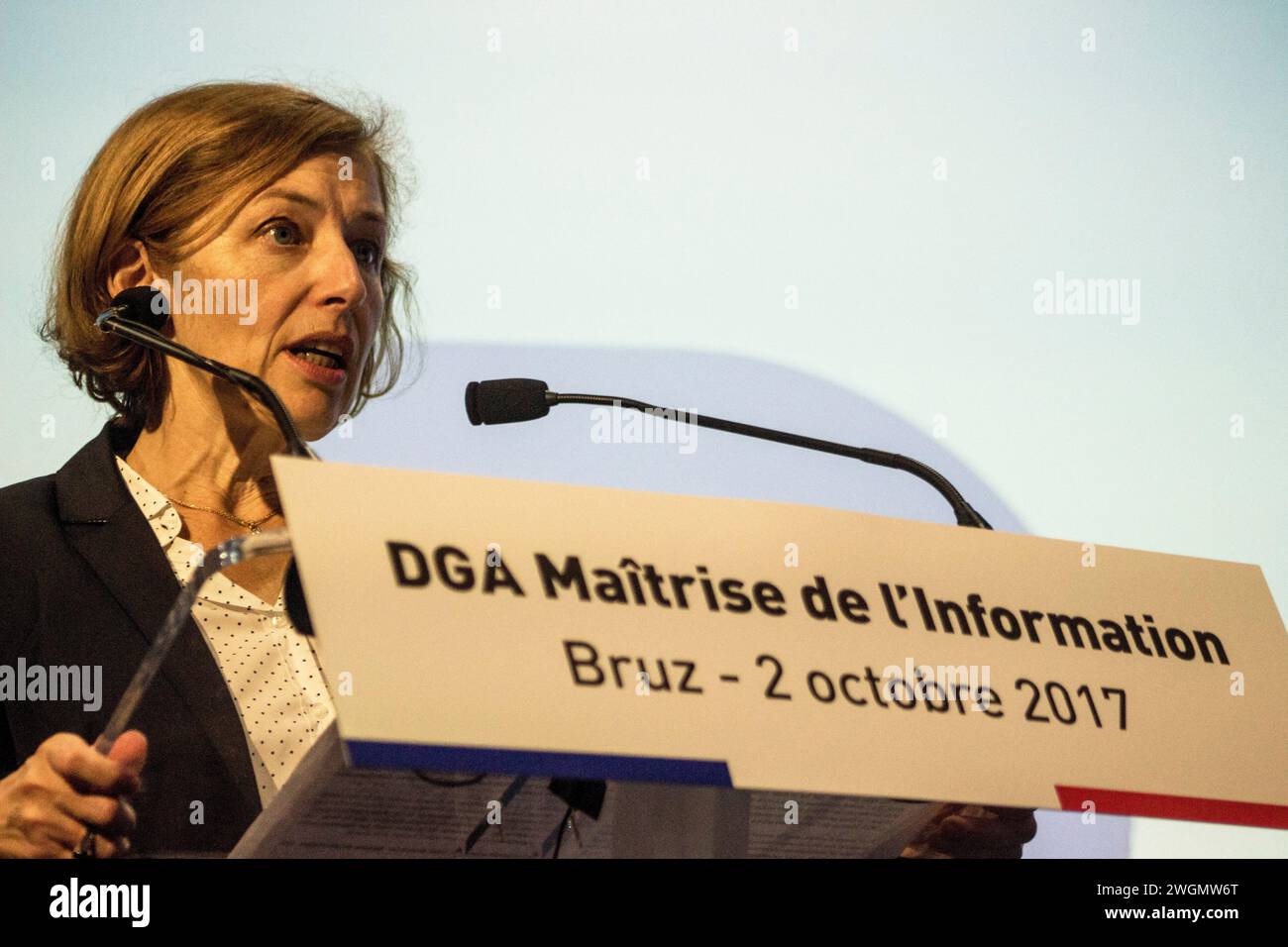 Florence Parly, Minister of Armed Forces, visited the Directorate ...