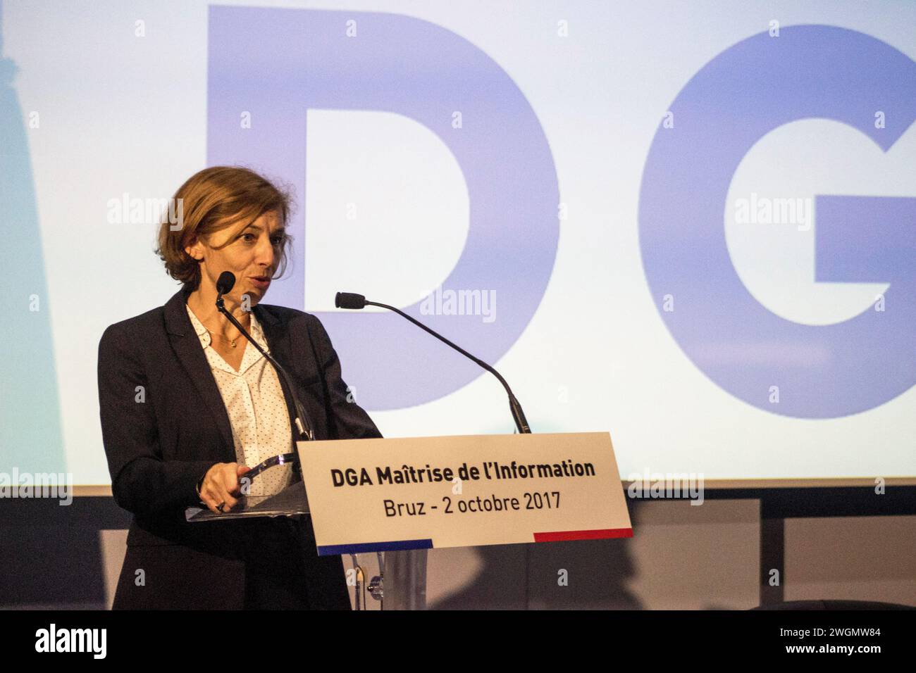 Florence Parly, Minister of Armed Forces, visited the Directorate ...