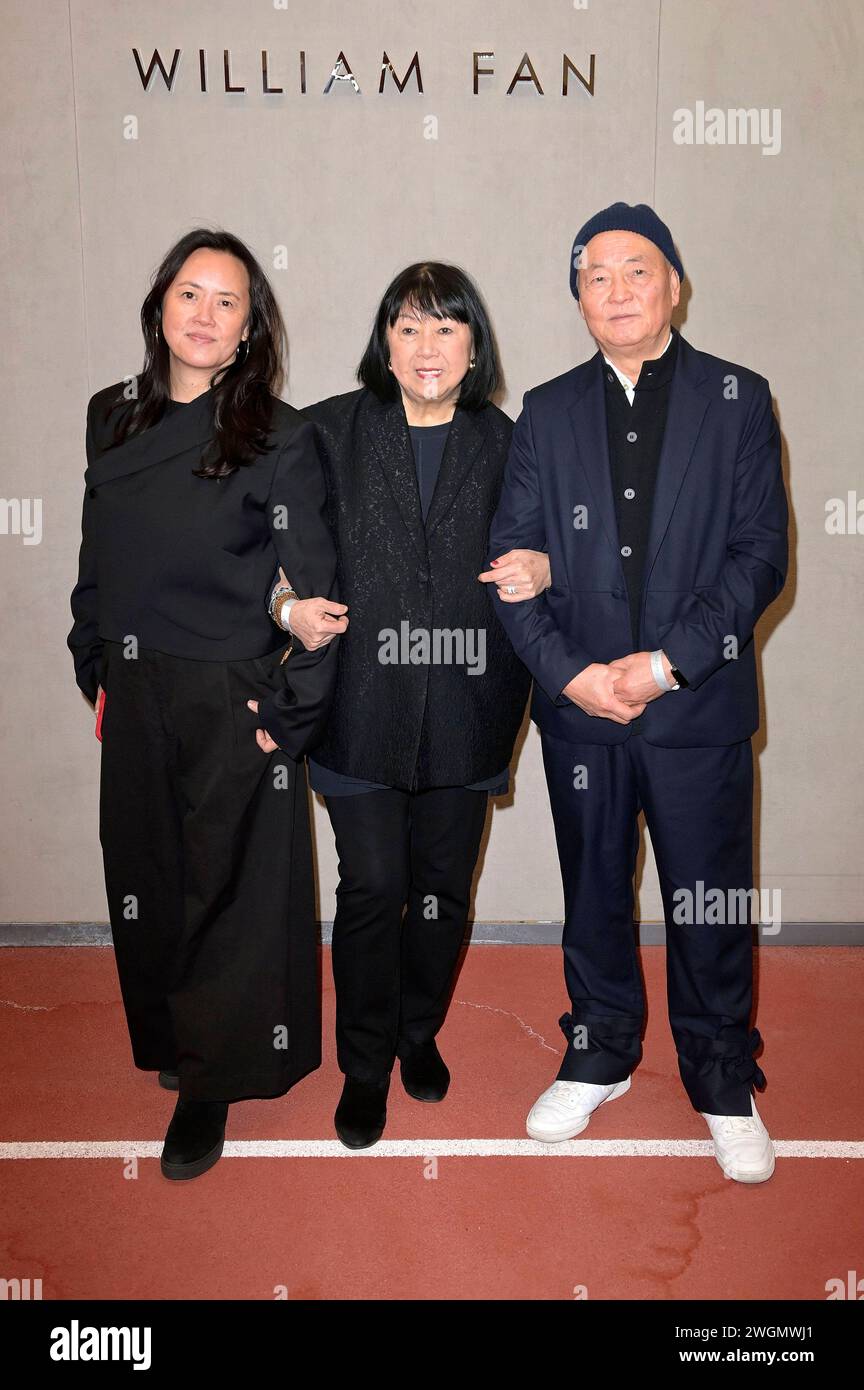 Chi Chi Fan, Wai Ying Fan und Chau Ming Fan bei der William Fan Fashion ...