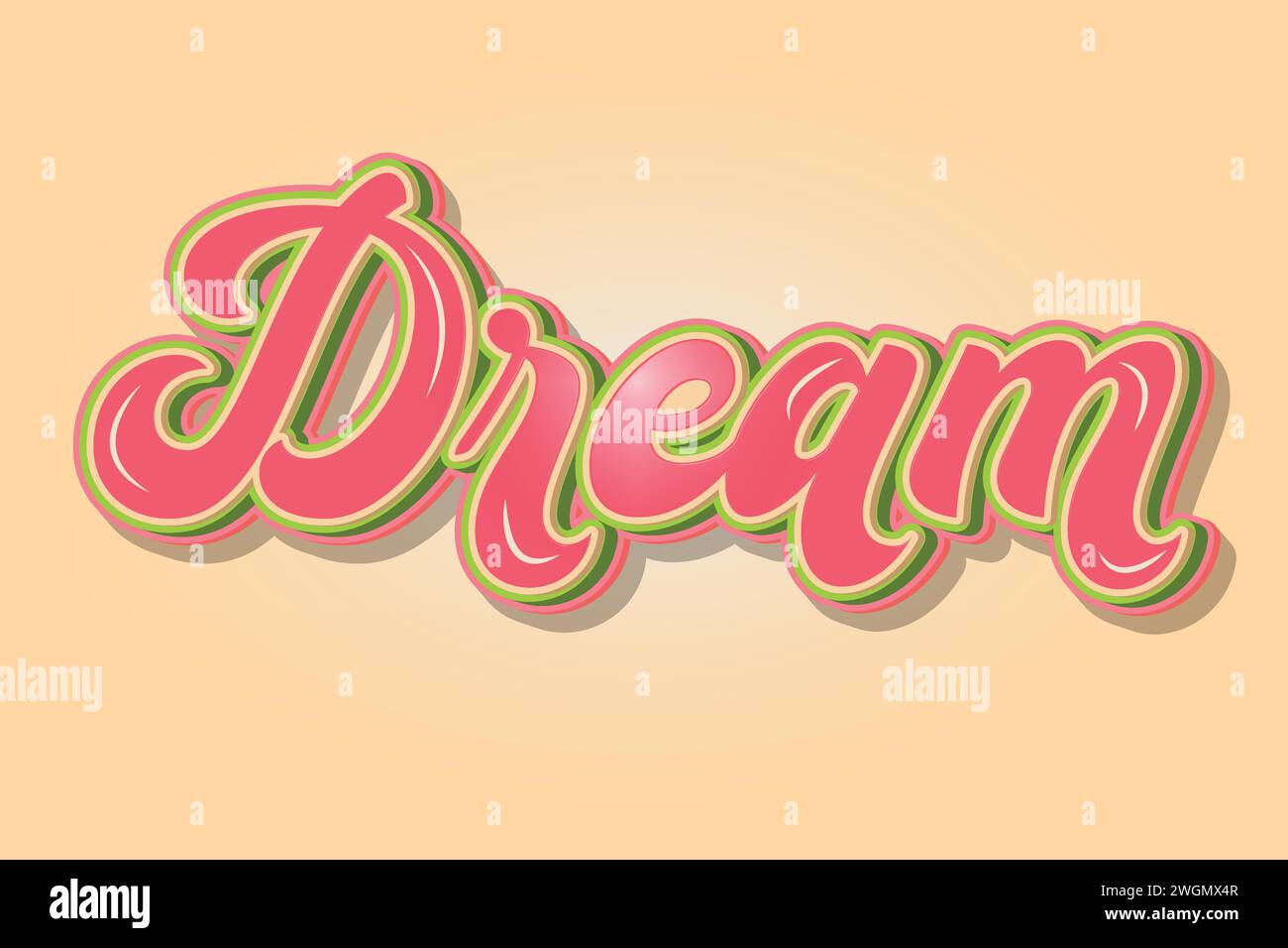 Fun typography Stock Vector Images - Alamy