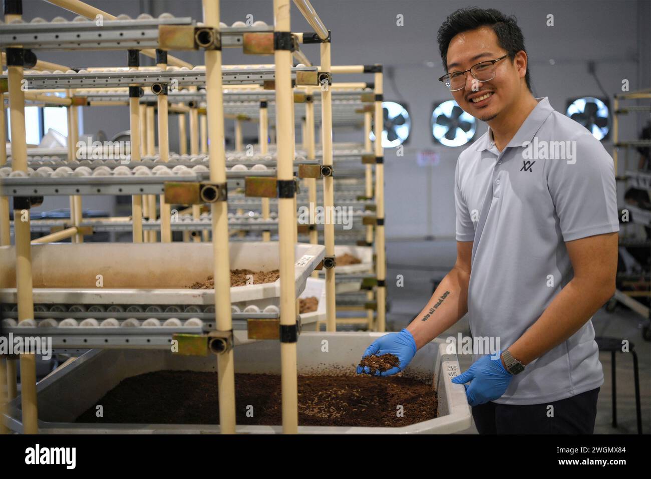 Nathaniel Phua, founder and chief executive of Ento Industries, 8 ...