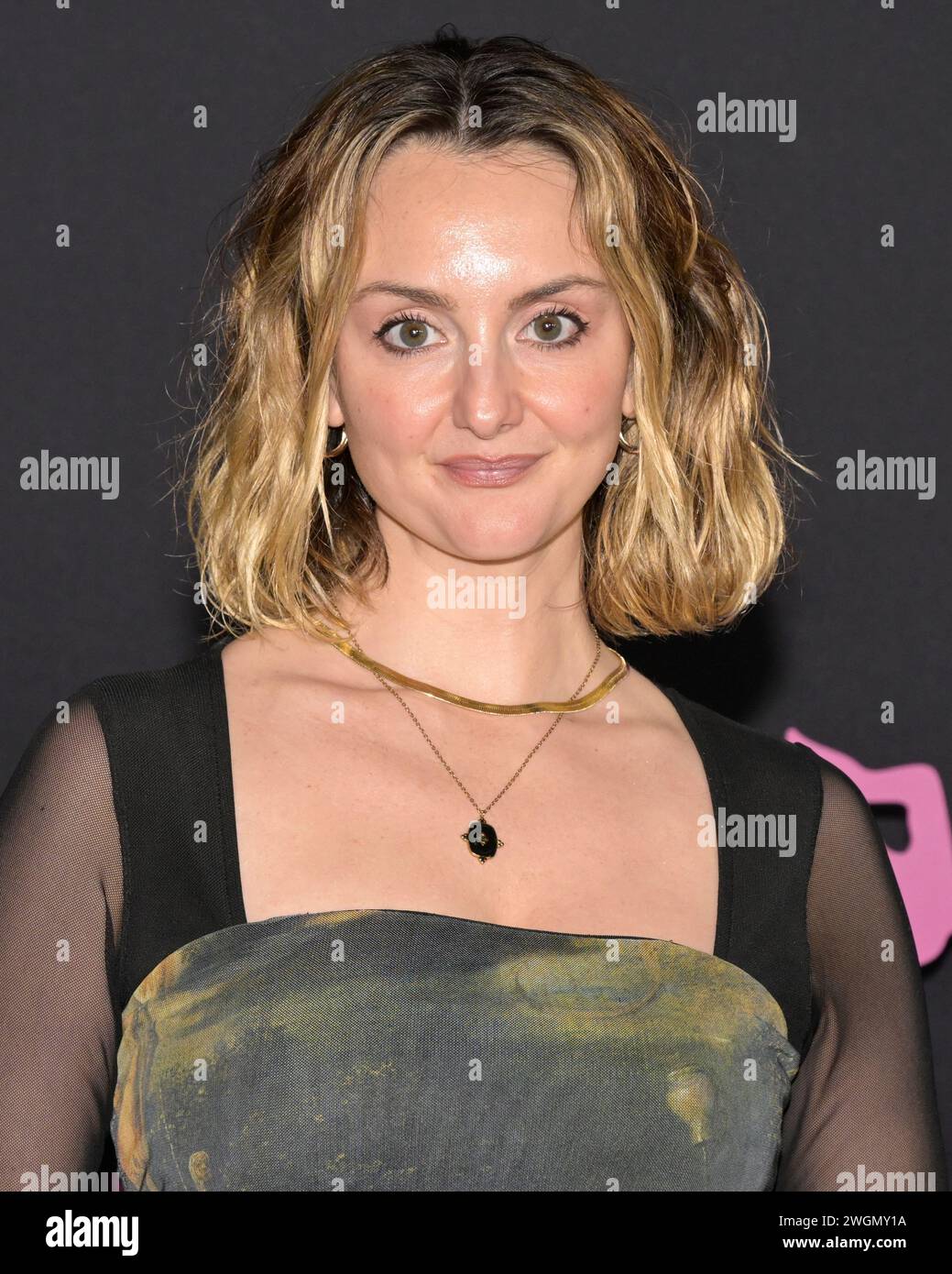 February 5, 2024, Hollywood, California, United States: Sylvia Grace ...