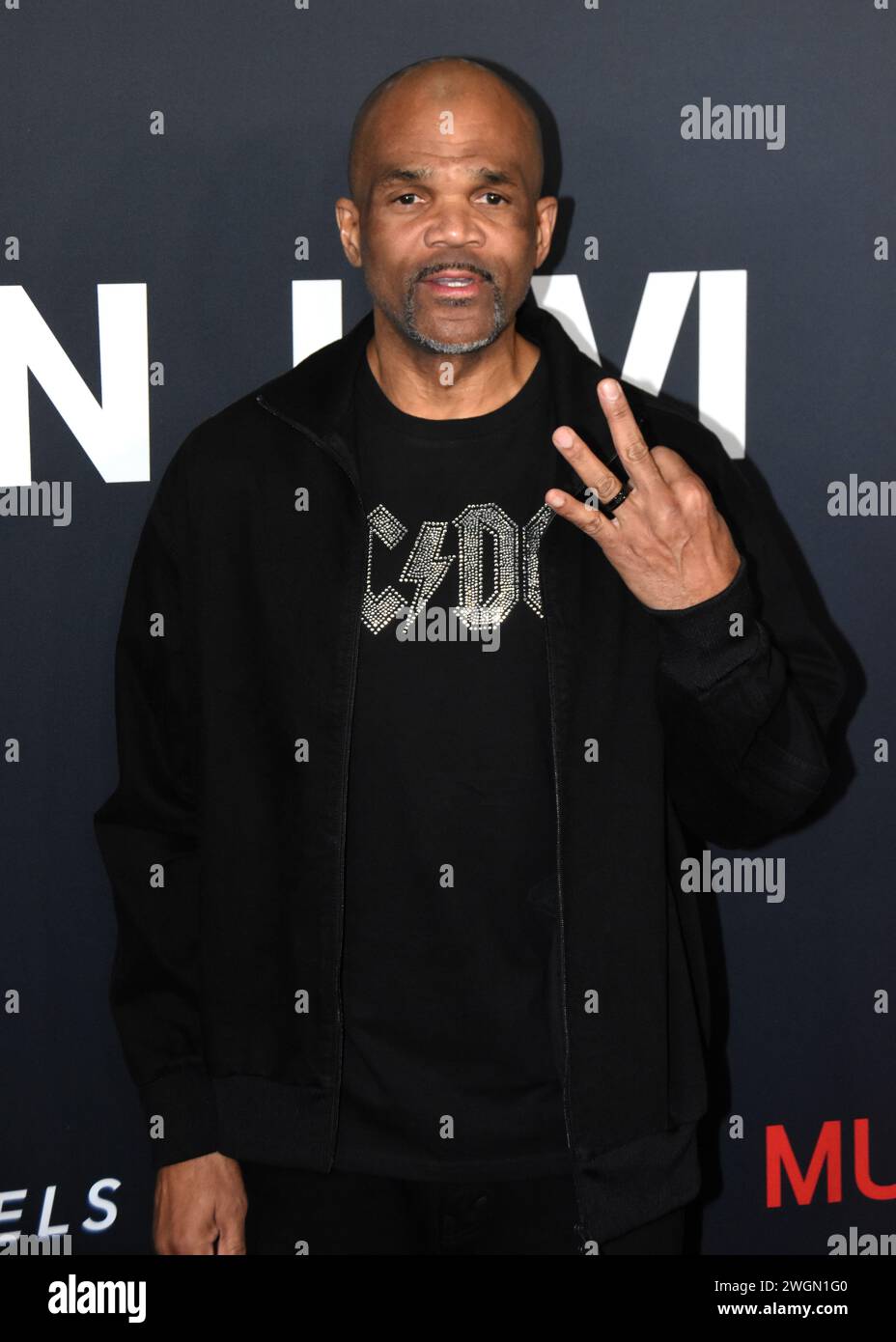 Los Angeles, California, USA 2nd February 2024 Rapper Darryl McDaniels ...