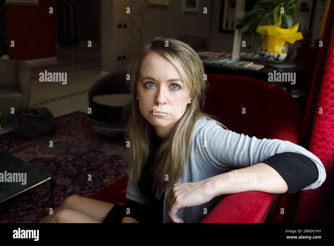 Portrait of Sally Hayden 17/09/2023 ©Basso Cannarsa/opale.photo Stock ...