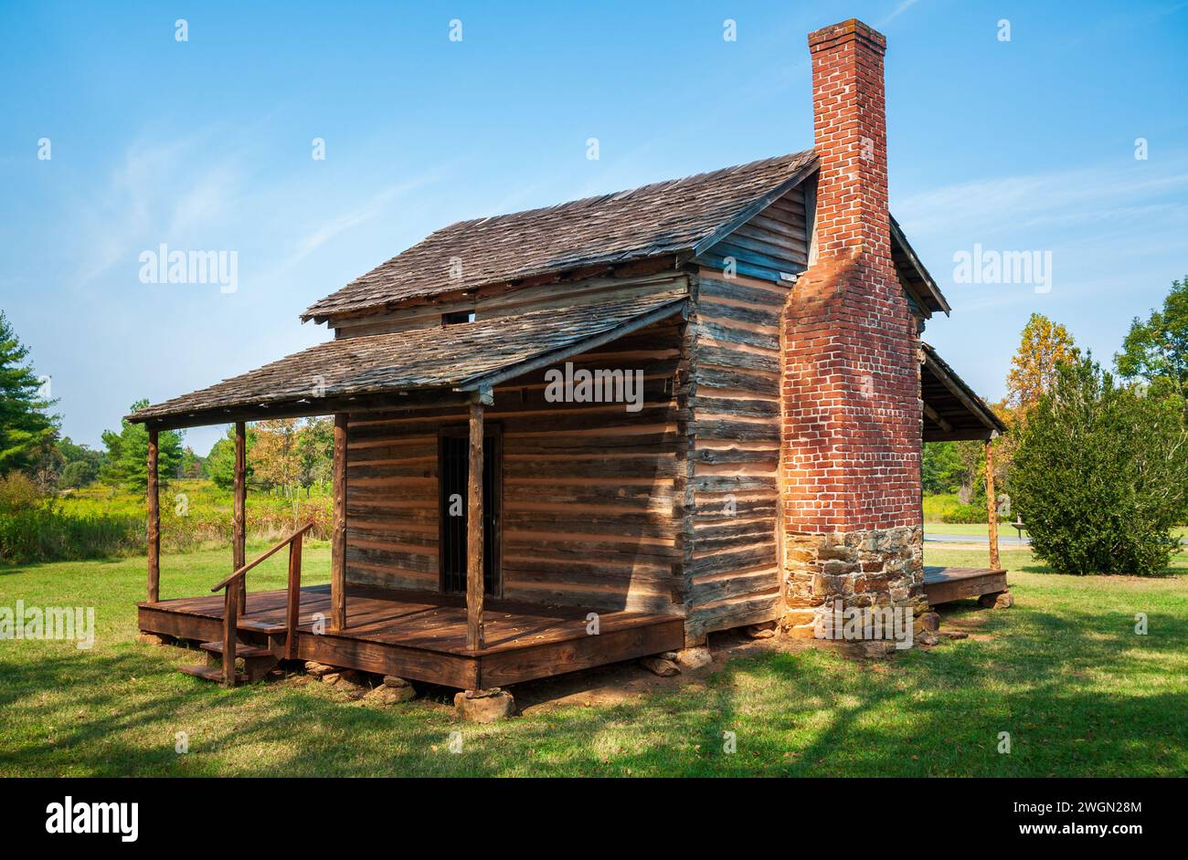 The Cowpens National Battlefield Park, in South Carolina, Major ...