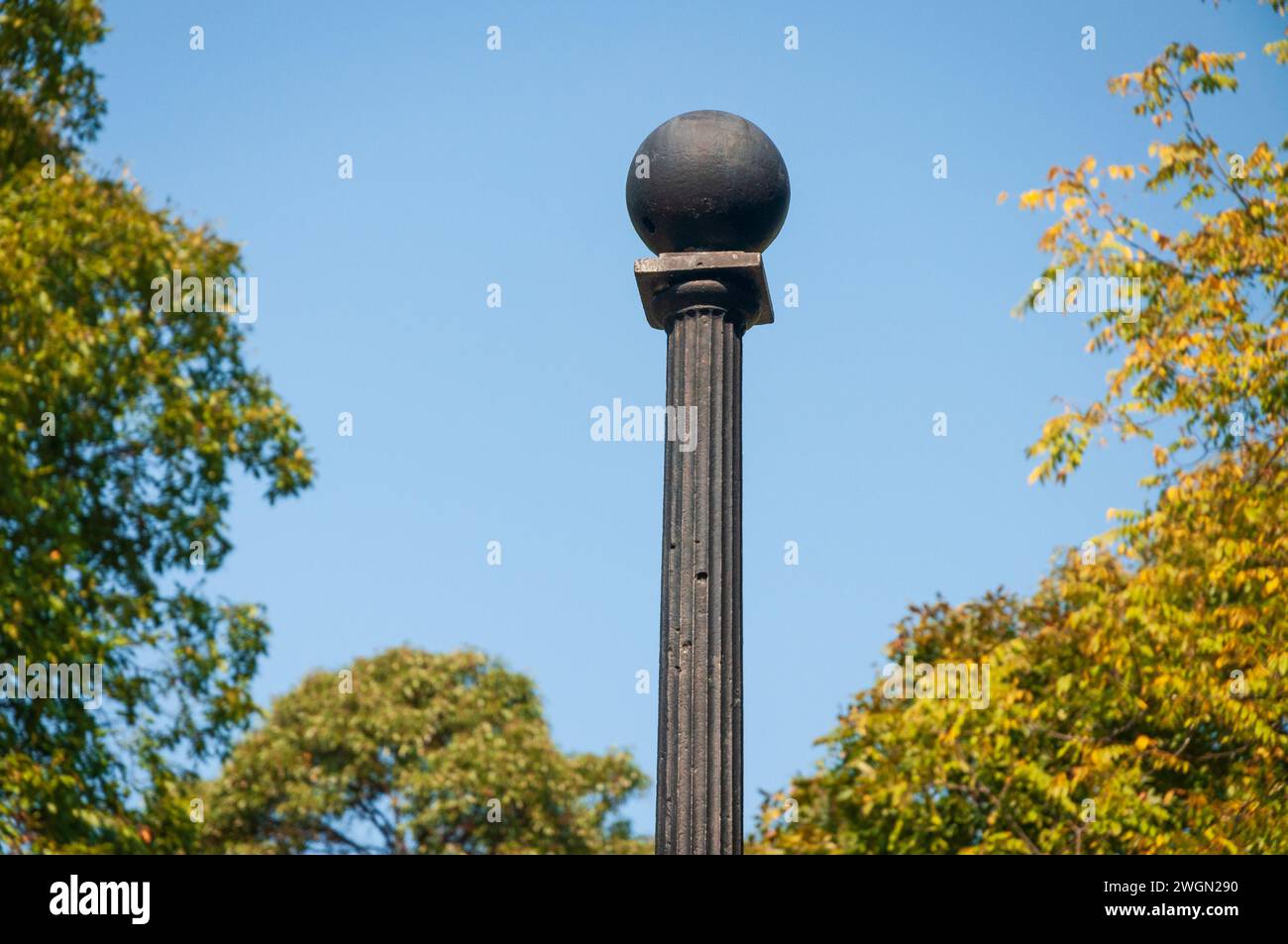The Cowpens National Battlefield Park, in South Carolina, Major ...