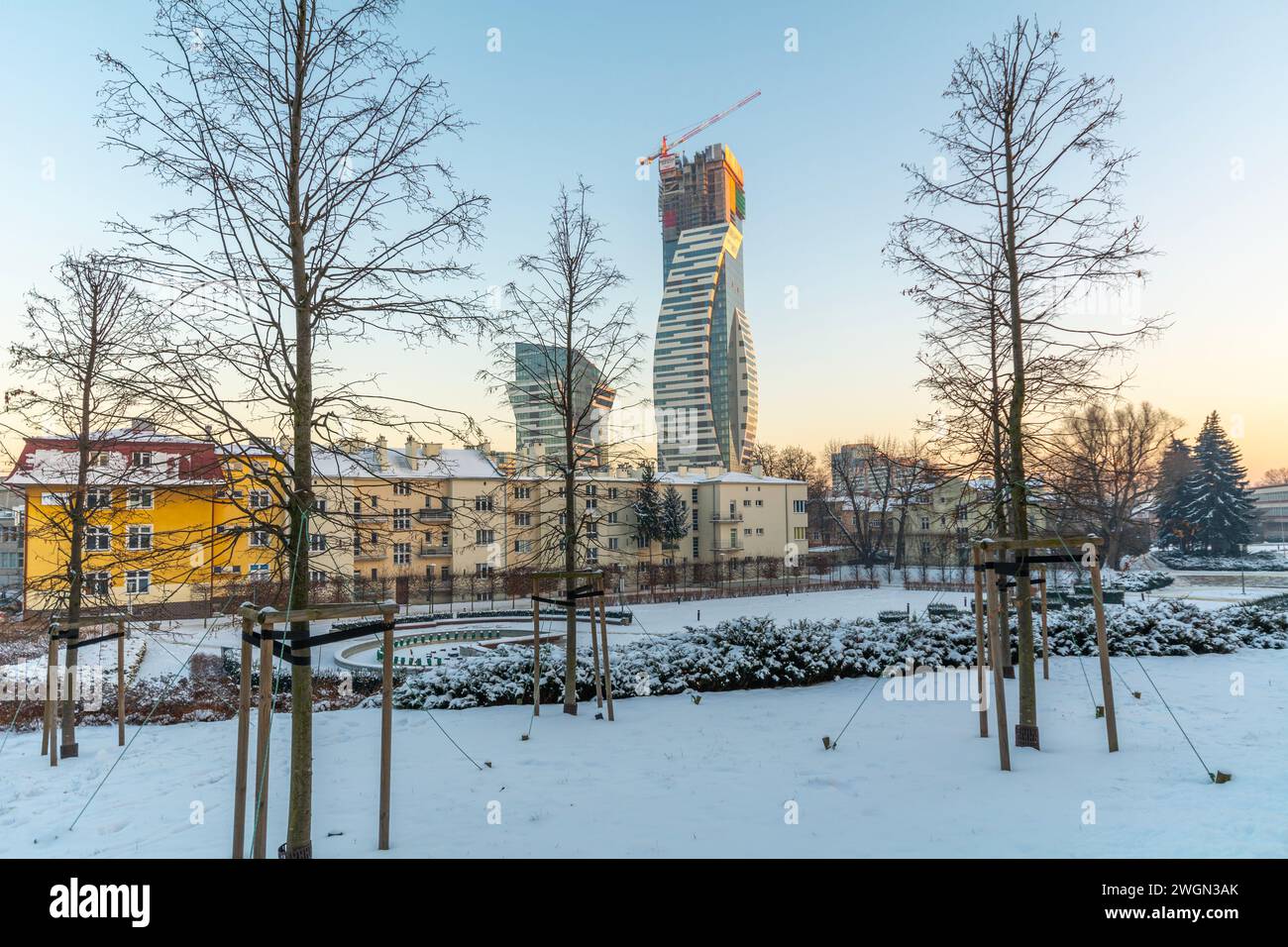 The tallest skyscrapers in Rzeszów, Poland Stock Photo - Alamy