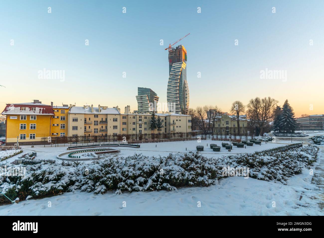 The tallest skyscrapers in Rzeszów, Poland Stock Photo - Alamy
