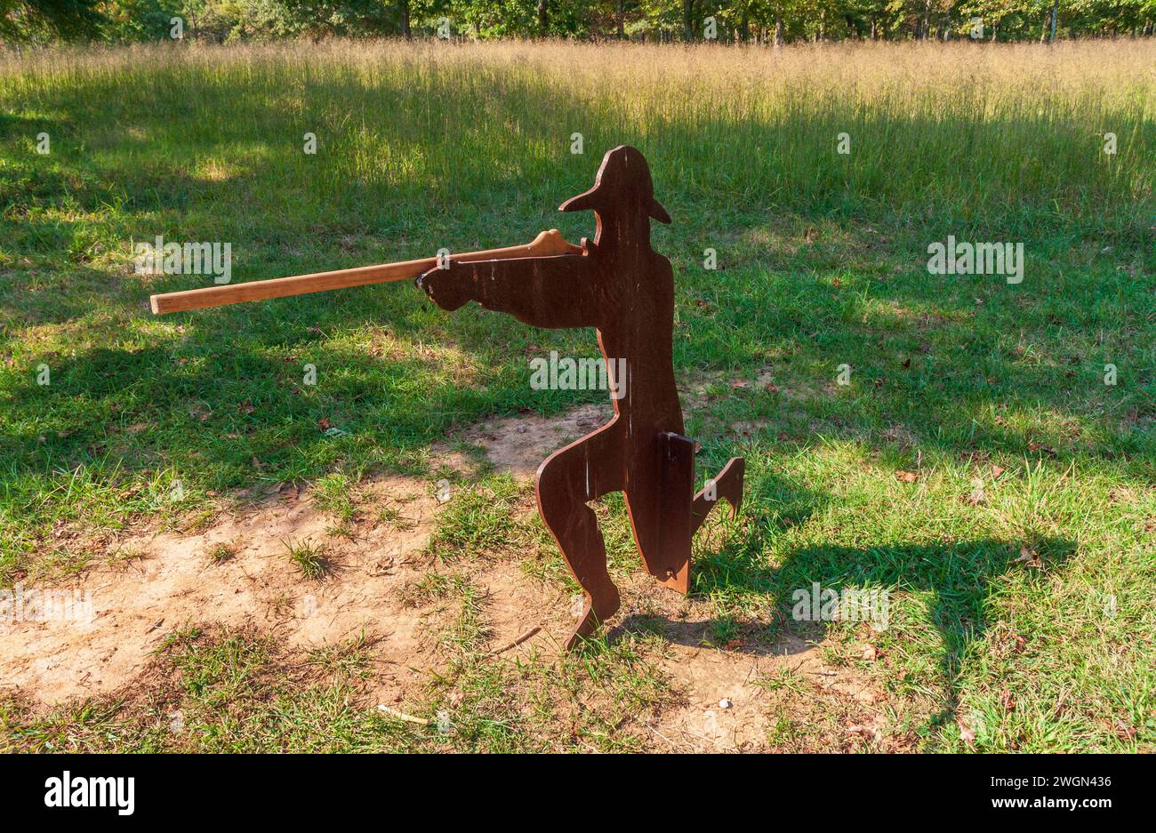 The Cowpens National Battlefield Park, in South Carolina, Major ...