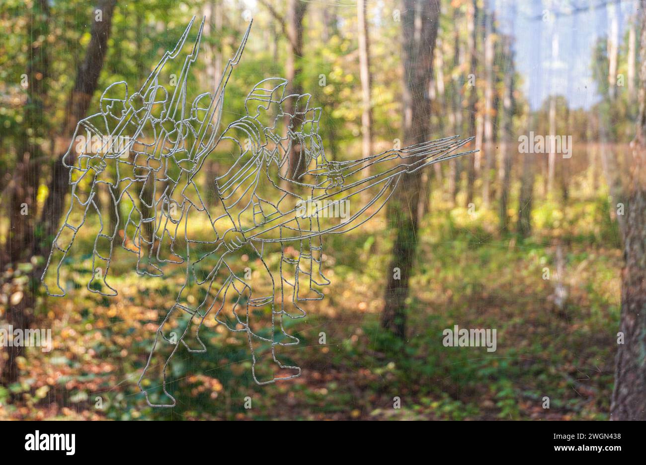 The Cowpens National Battlefield Park, in South Carolina, Major ...