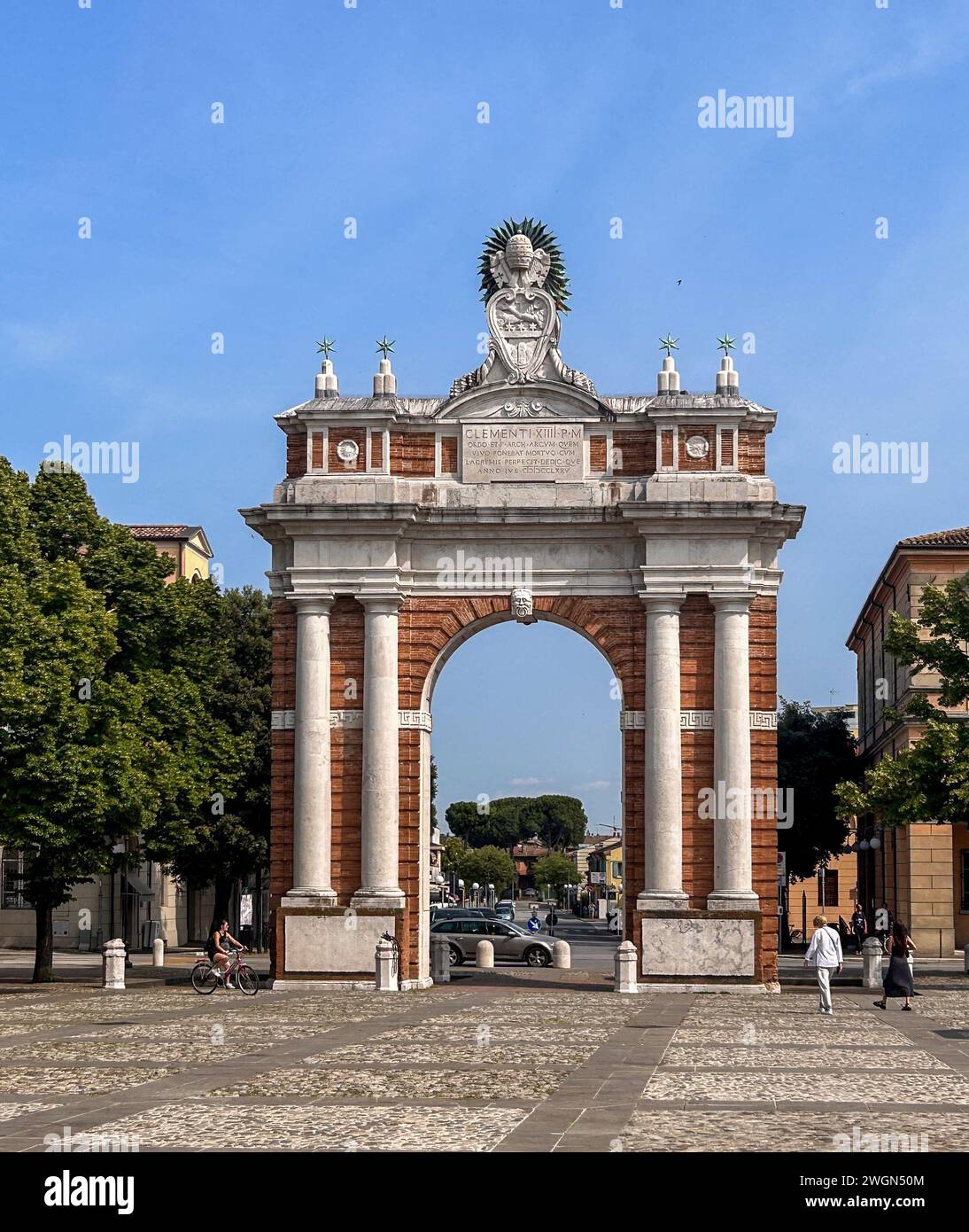 Through Arco Ganganelli lies a journey through Santarcangelo's past, where every step echoes ...