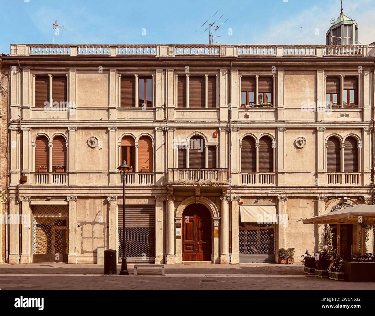 Elegance personified: A magnificent building stands as a testament to ...