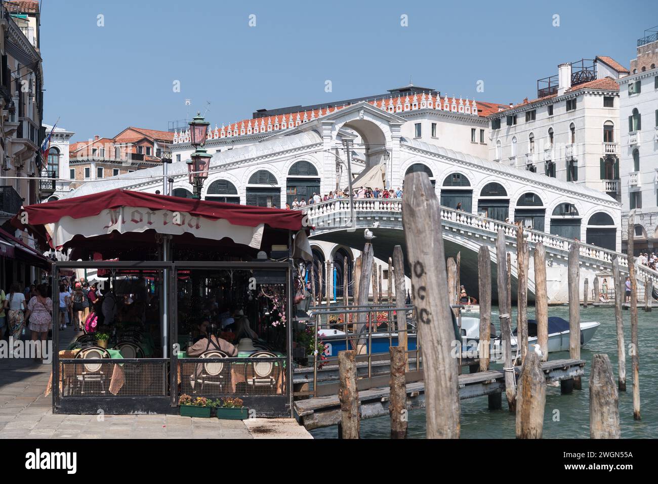 Venetian Renaissance Ponte Rialto (Rialto Bridge) by Antonio da Ponte ...