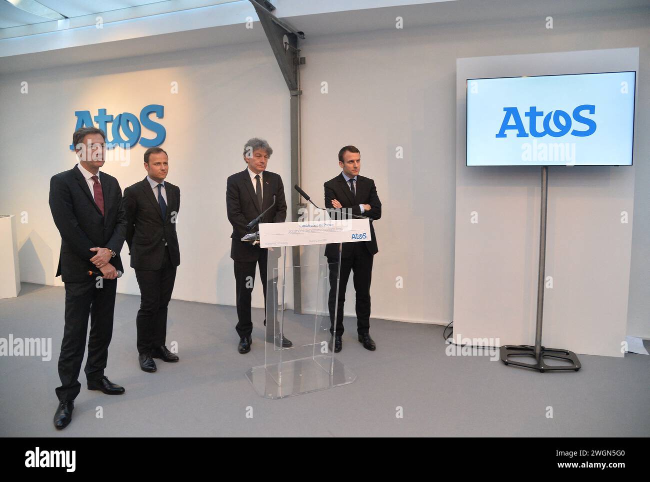 File photo - French Minister of the Economy, Industry and the Digital ...