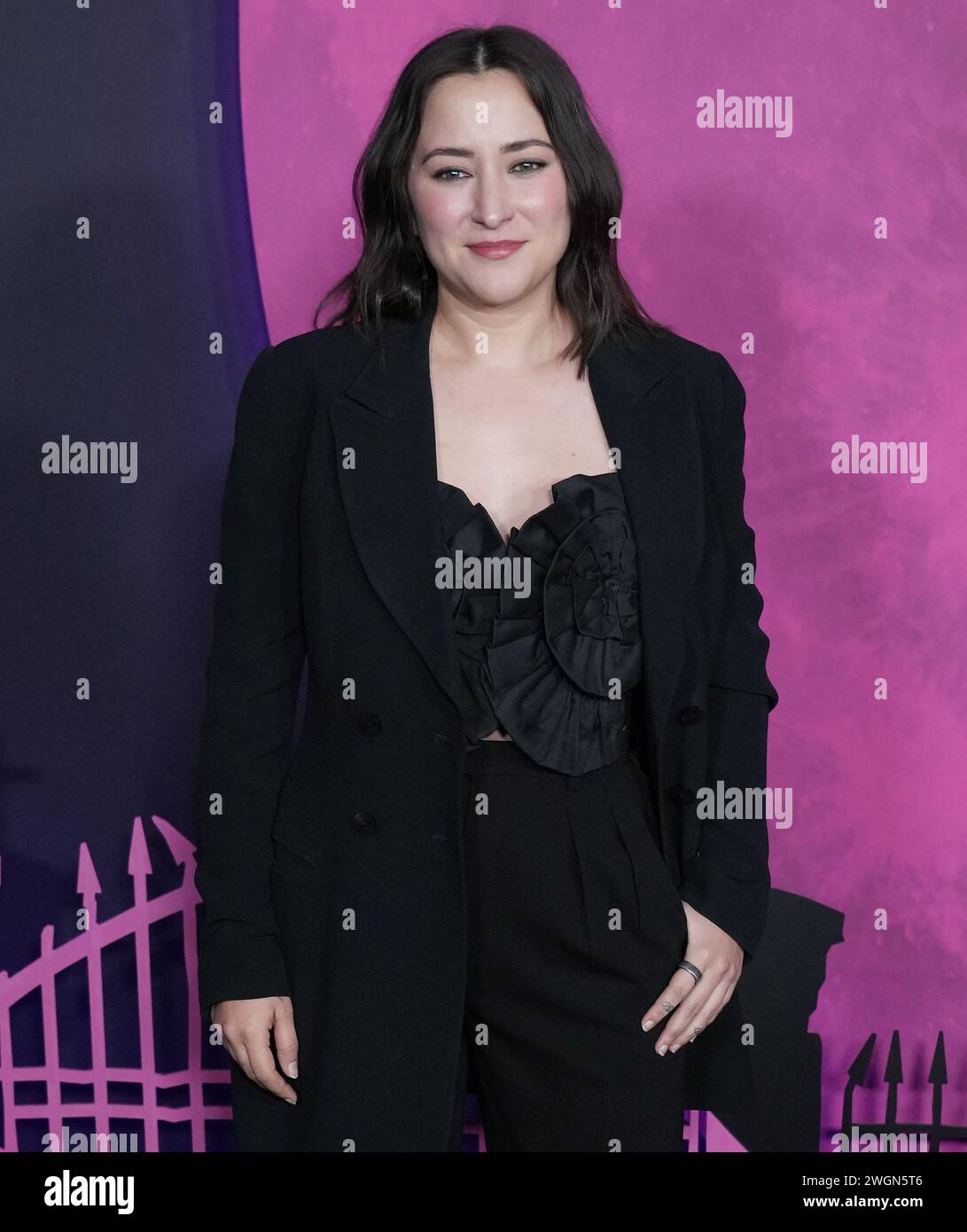 Los Angeles, USA. 05th Feb, 2024. Zelda Williams arrives at the Focus ...