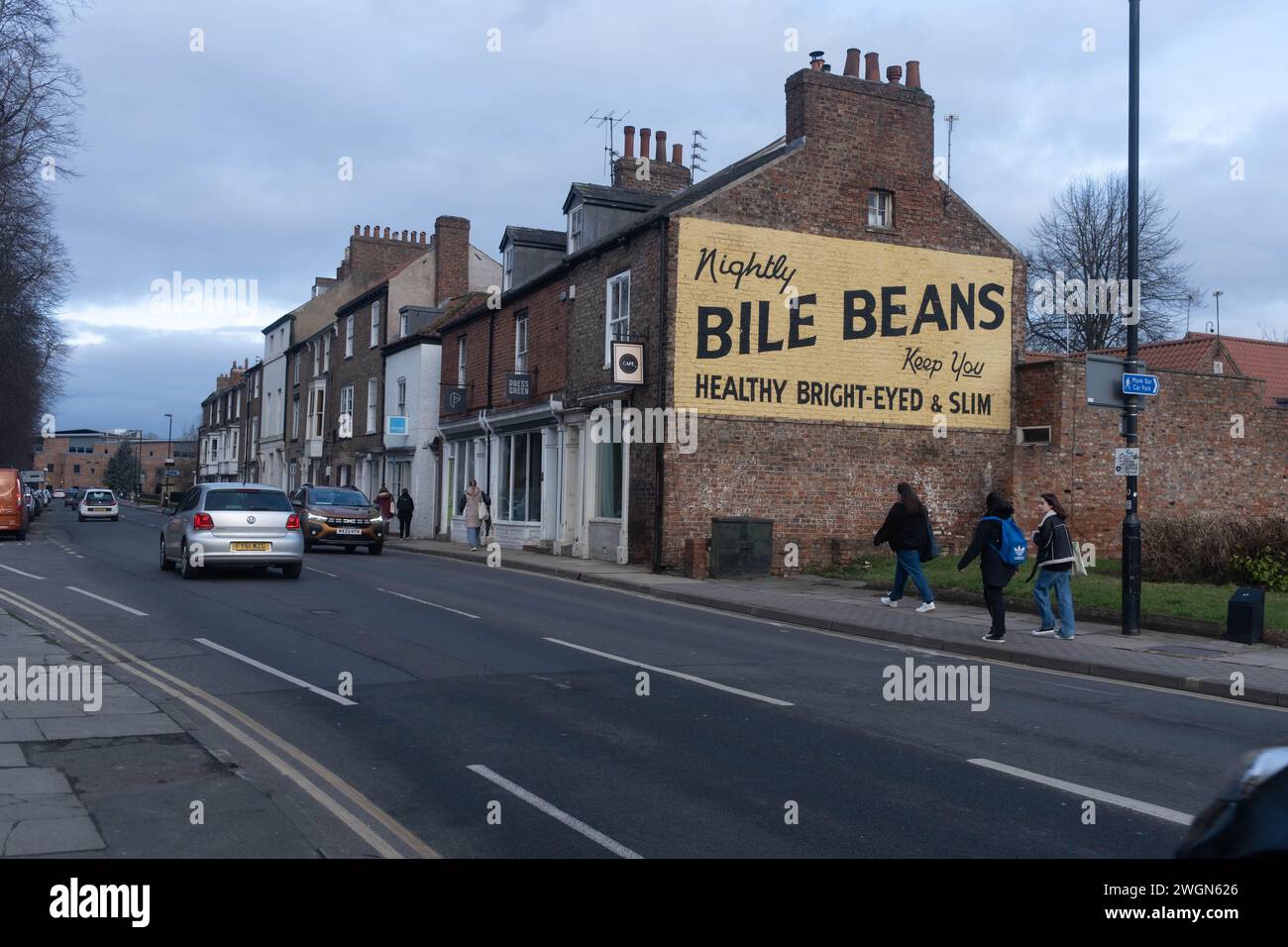 Bile beans sign york hi-res stock photography and images - Alamy